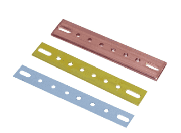 Raindrops Grounding Bus Bar 6 Positions Terminal Block Ground Bus Bar ...