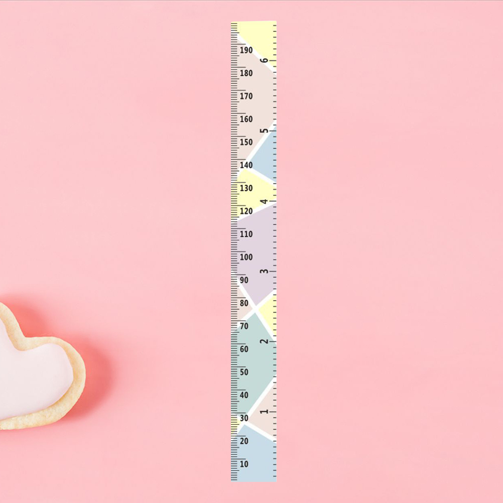 Raindrops Growth Chart for Kids with Sturdy Canvas Material Fun Ready ...