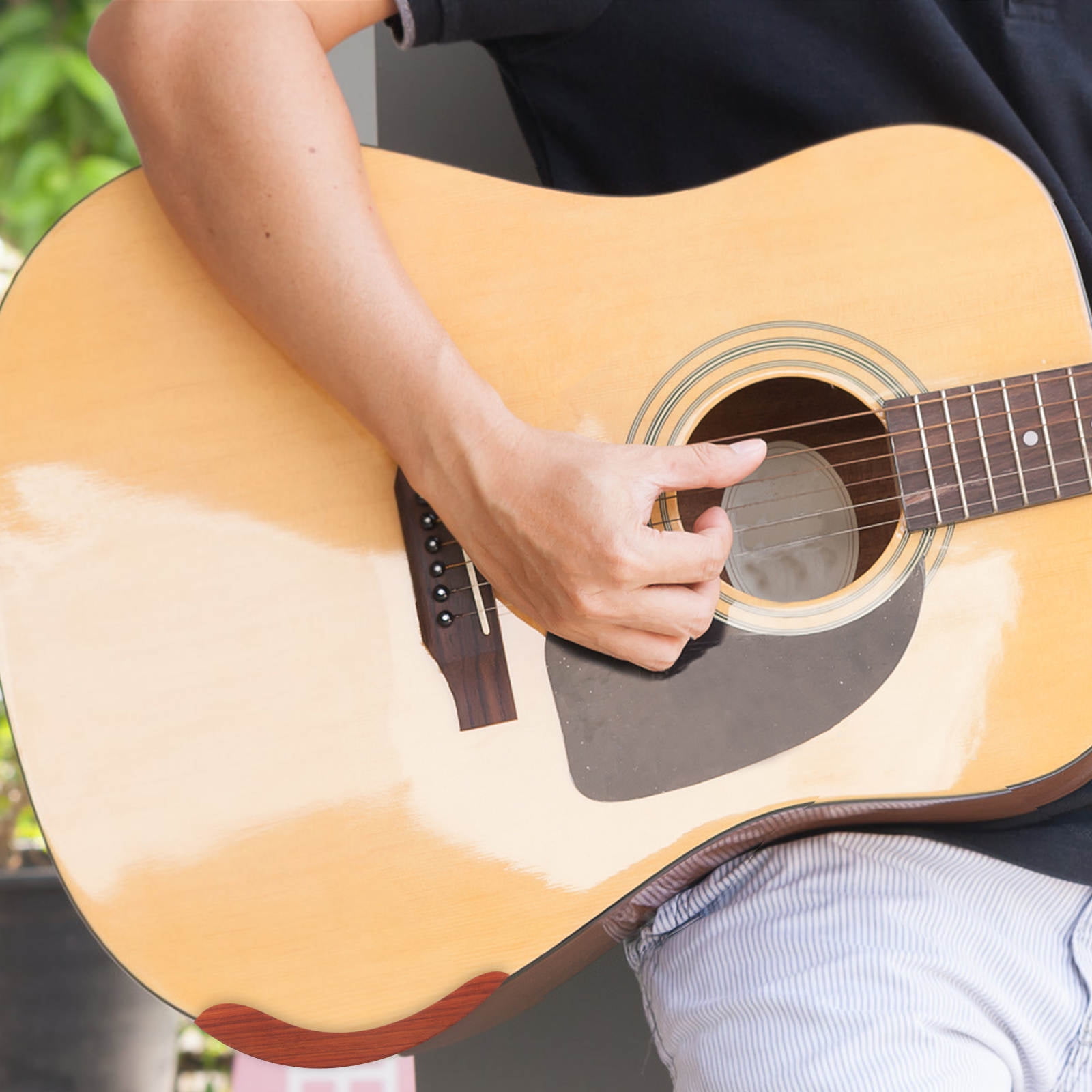 Raindrops Guitar Hand Guard Wooden Guitar Armrest Universal Replacement ...