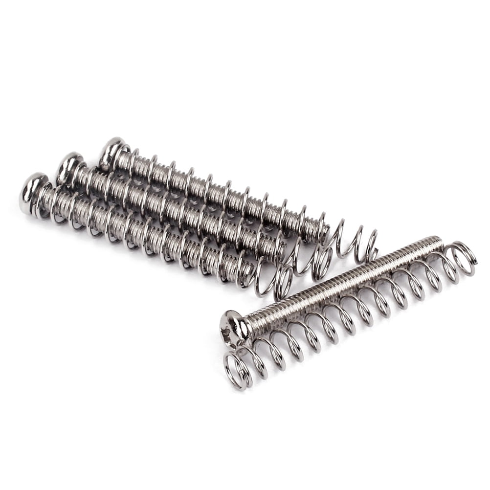 Raindrops Guitar Mounting Screw Set Humbucker Pickup Screws Springs Kit ...