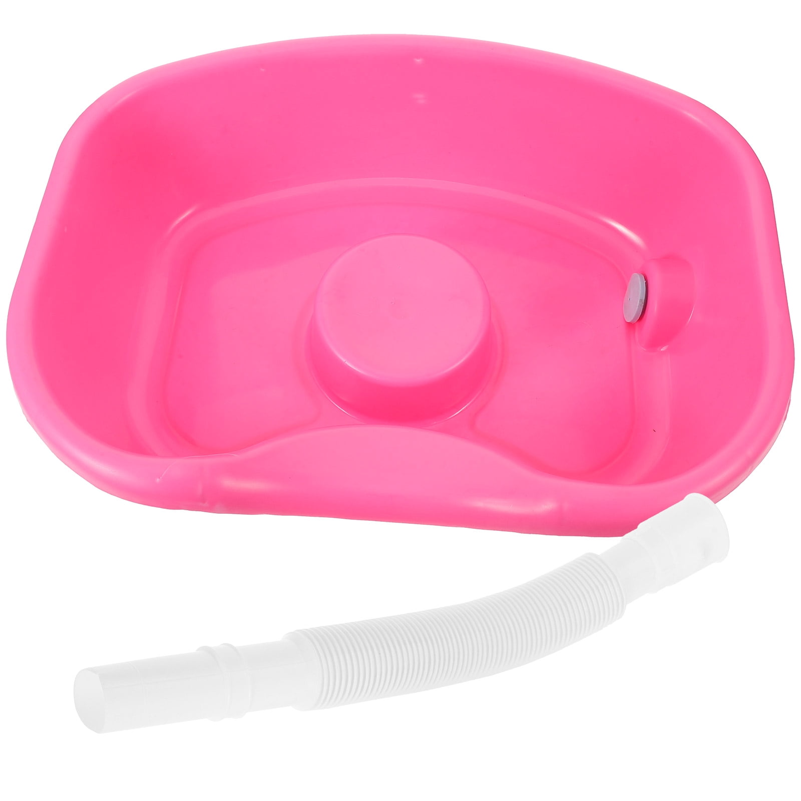 Raindrops Hair Washing Tray for Sink at Home Bedside Basin Oval Shampoo ...