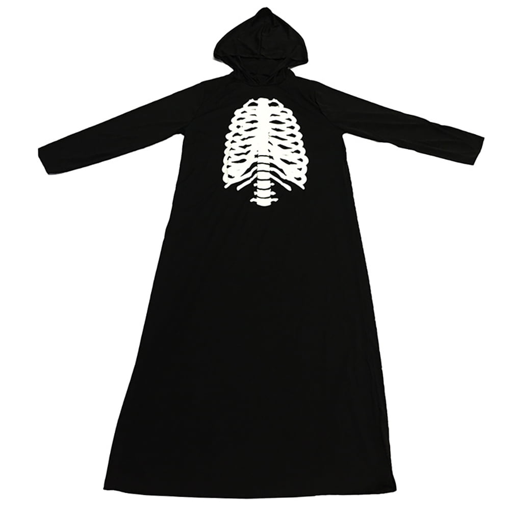 Raindrops Halloween Robe Horror Costume Scary Grim Animatronics Black ...