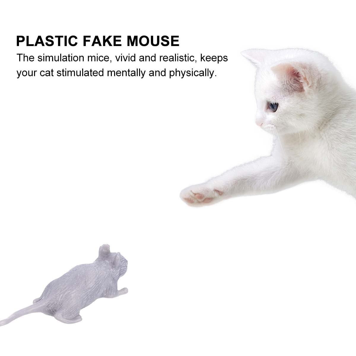 Raindrops Halloween Simulation Mouse for Party Use Realistic Plastic ...