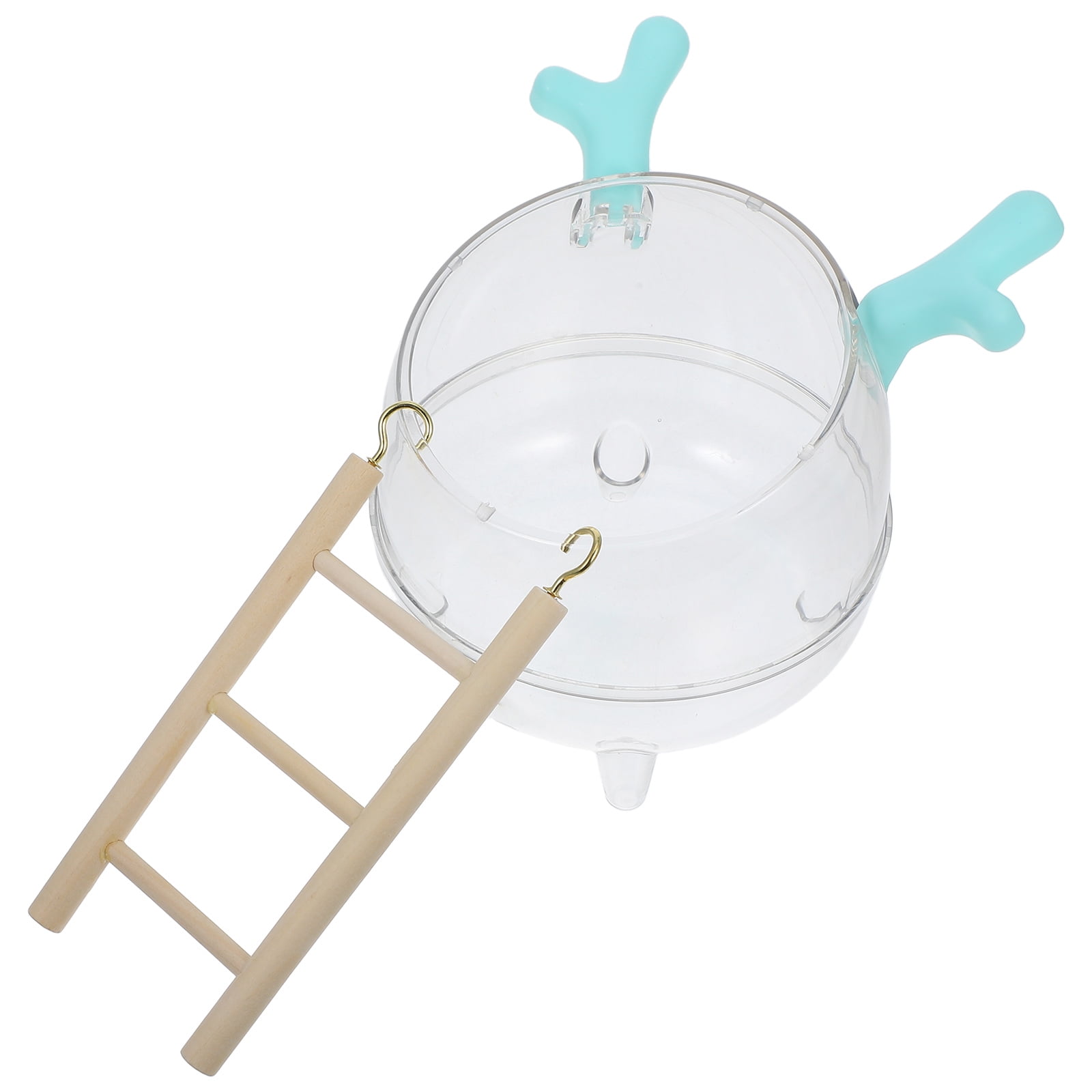 Raindrops Hamster Sand Bath Box Transparent Sand Bath Shower Gerbils ...