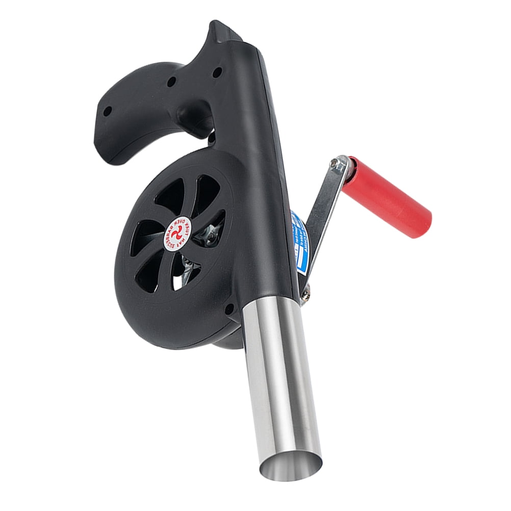 Raindrops Hand Crank Blower Portable Fire Blower for BBQ Hand Crank BBQ ...