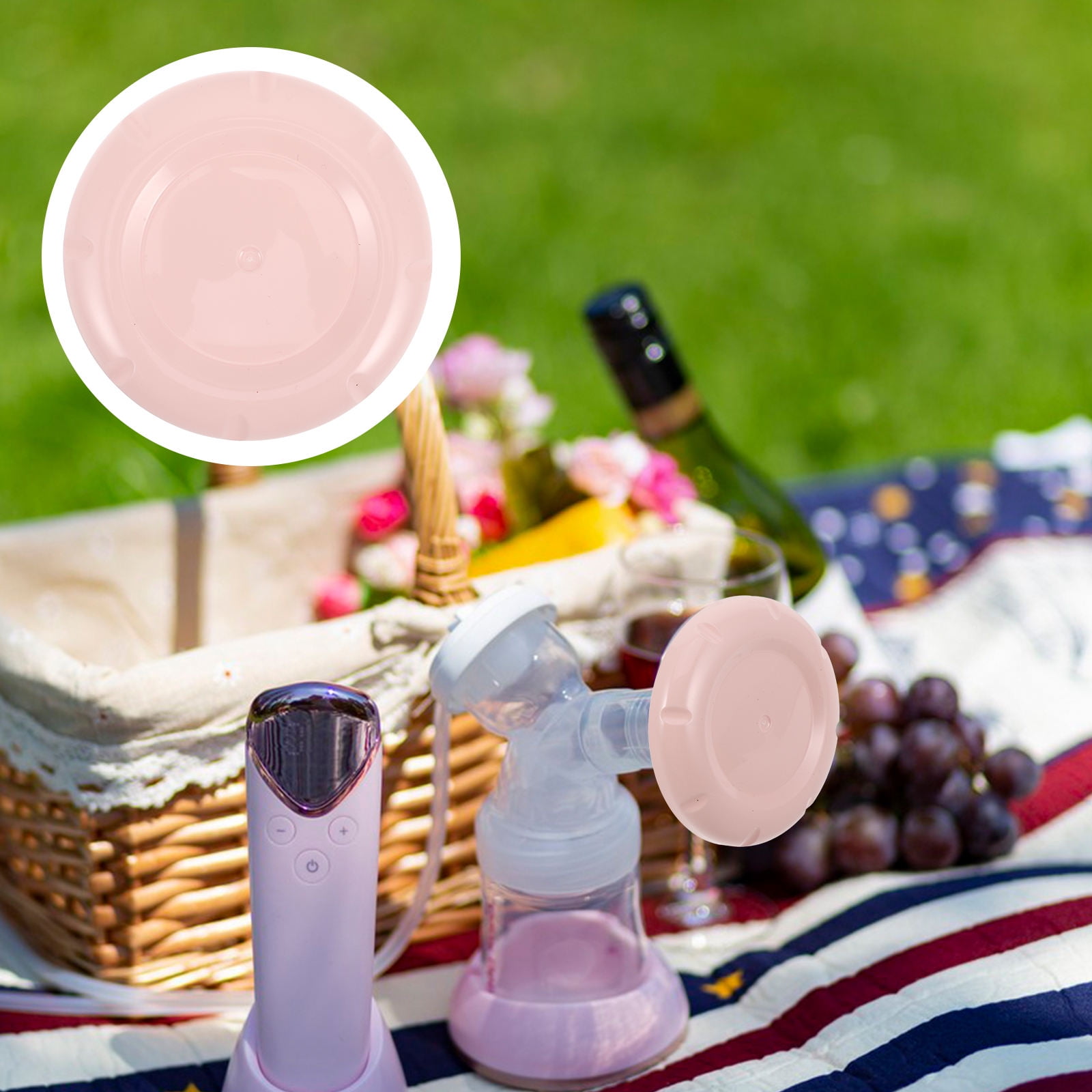 Raindrops Hand Pump Cap Breastmilk Collection Manual Pump Cover Lid ...