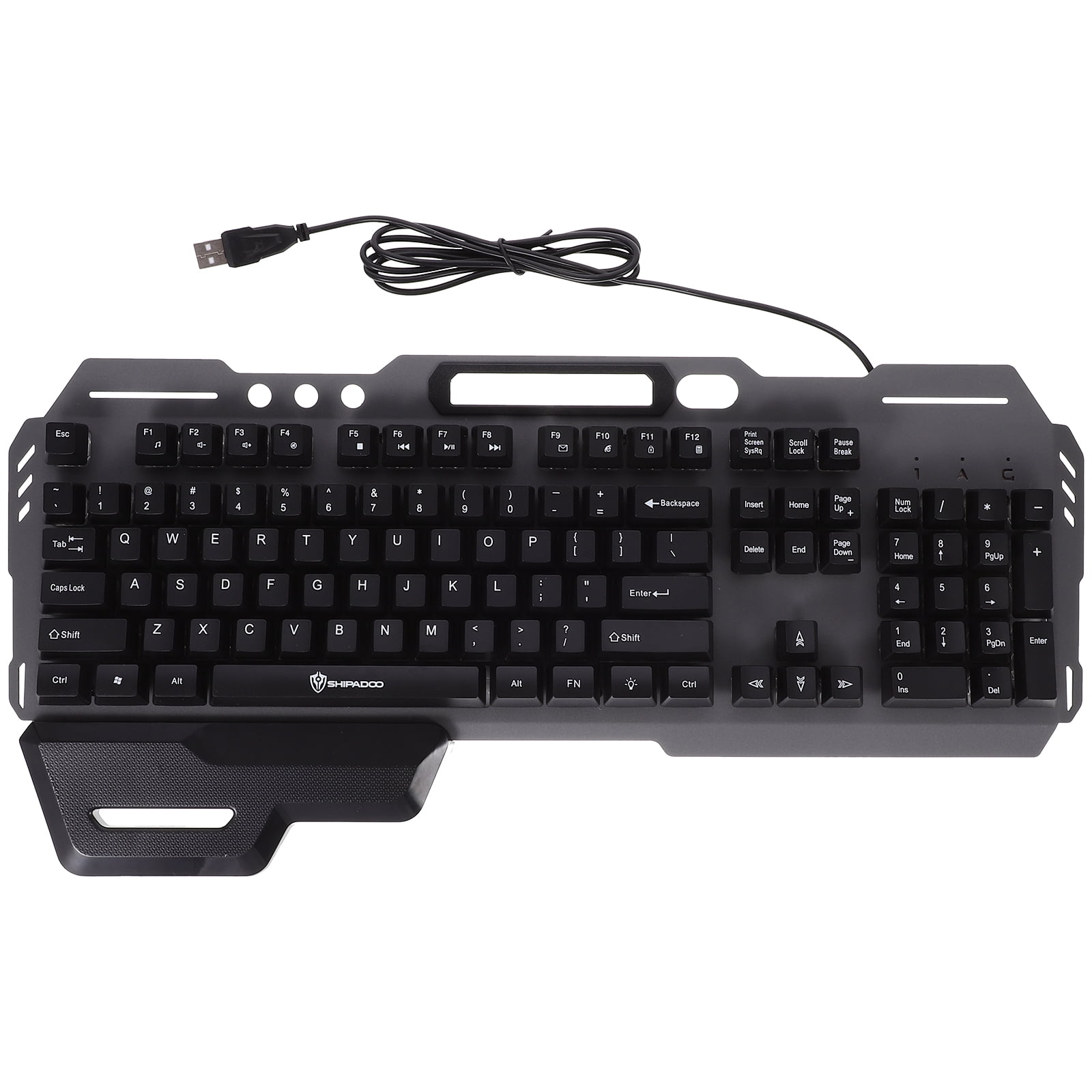 Raindrops Handheld Coffee Wired Backlit Keyboard Gaming Usage - Walmart.com