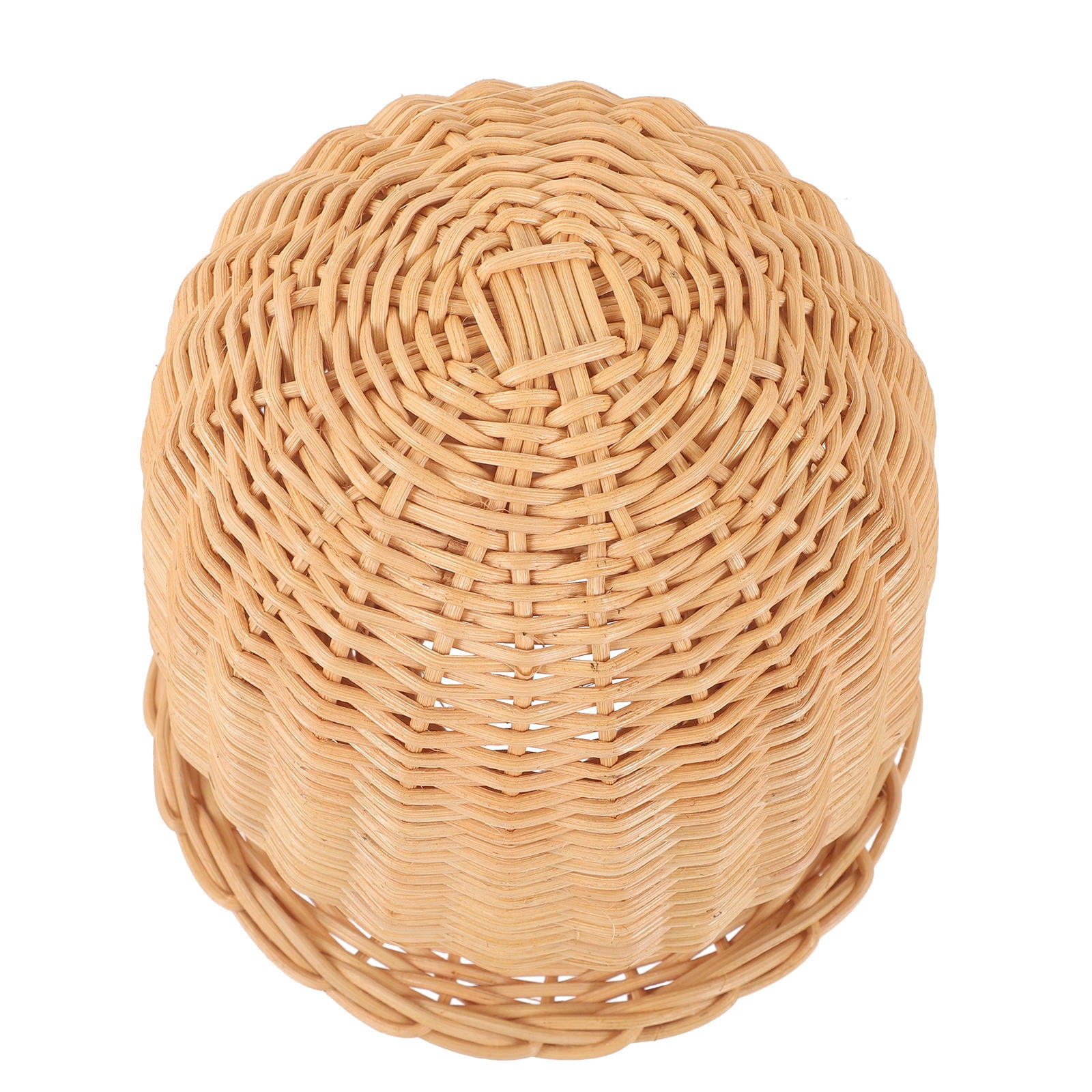 Raindrops Hat Display Stand, Rattan Hat Rack Round Wig Stand Holder ...