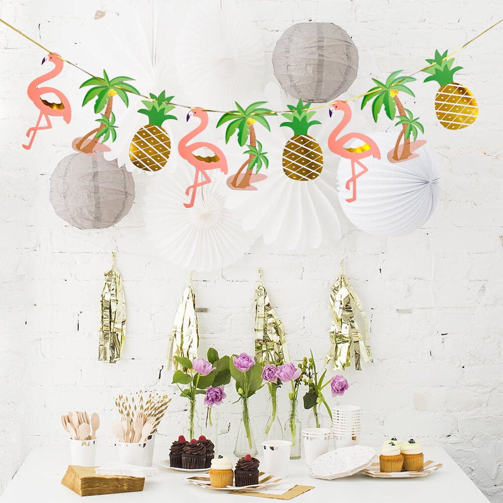 Raindrops Luau Party Decorations Tropical Design Assorted Color 1Set - Walmart.com