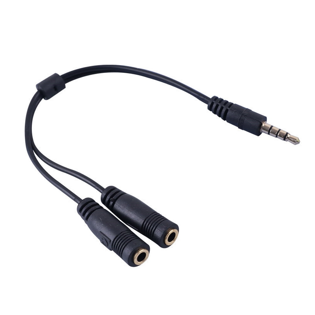 Raindrops Headphones Cable for Audio Signal Transfer Black Metal 1Set ...