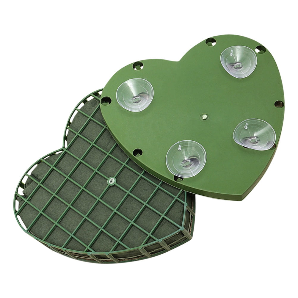 Raindrops Heart Floral Foam with Suction Cup for DIY Wedding Car ...