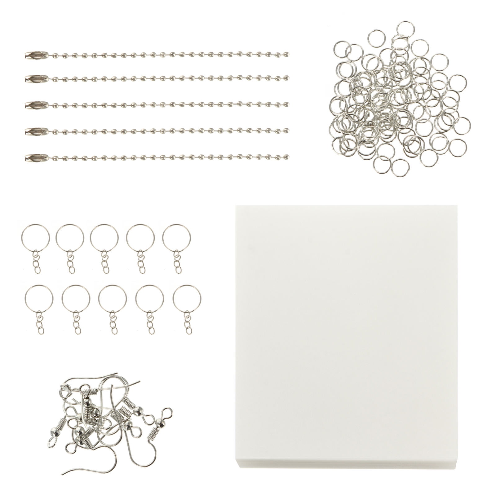 Raindrops Heat Shrink Sheet Set 14.5x7.9in 0.04in Thickness Assorted ...