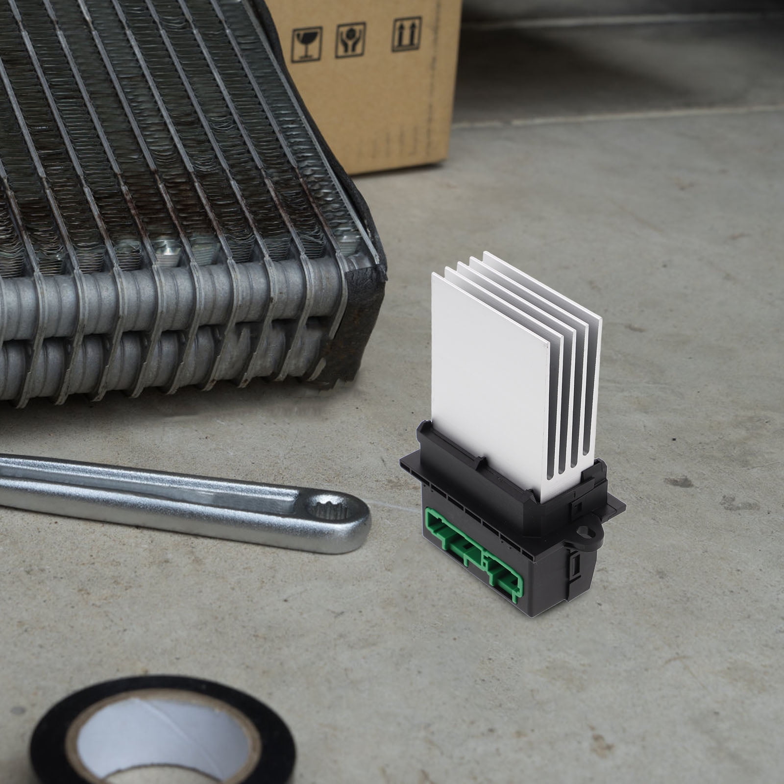 Raindrops Heater Blower Resistor Blower Motor Resistor Fan Speed ...