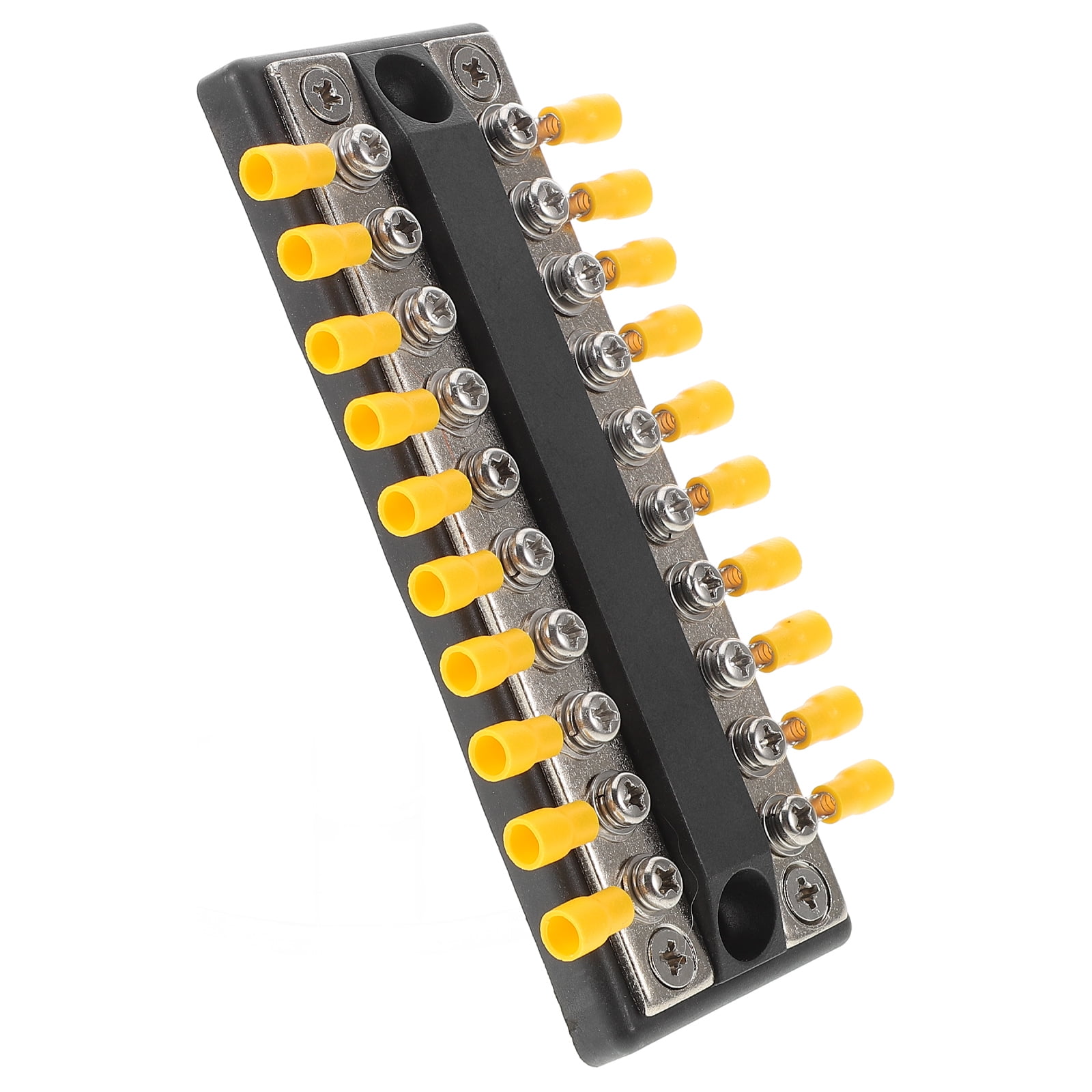 Raindrops Heavy Duty 100a Bus Bar For Rvs And Boats 10-way Dual Row ...