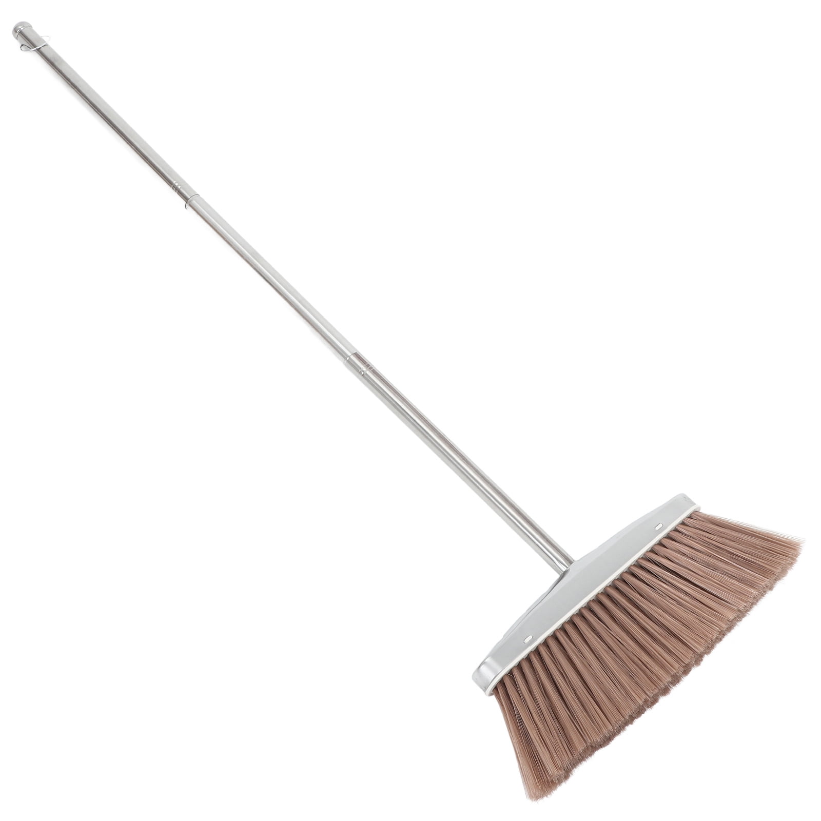 Raindrops Wide Angle Stainless Steel Broom with Long Handle Heavy Duty ...