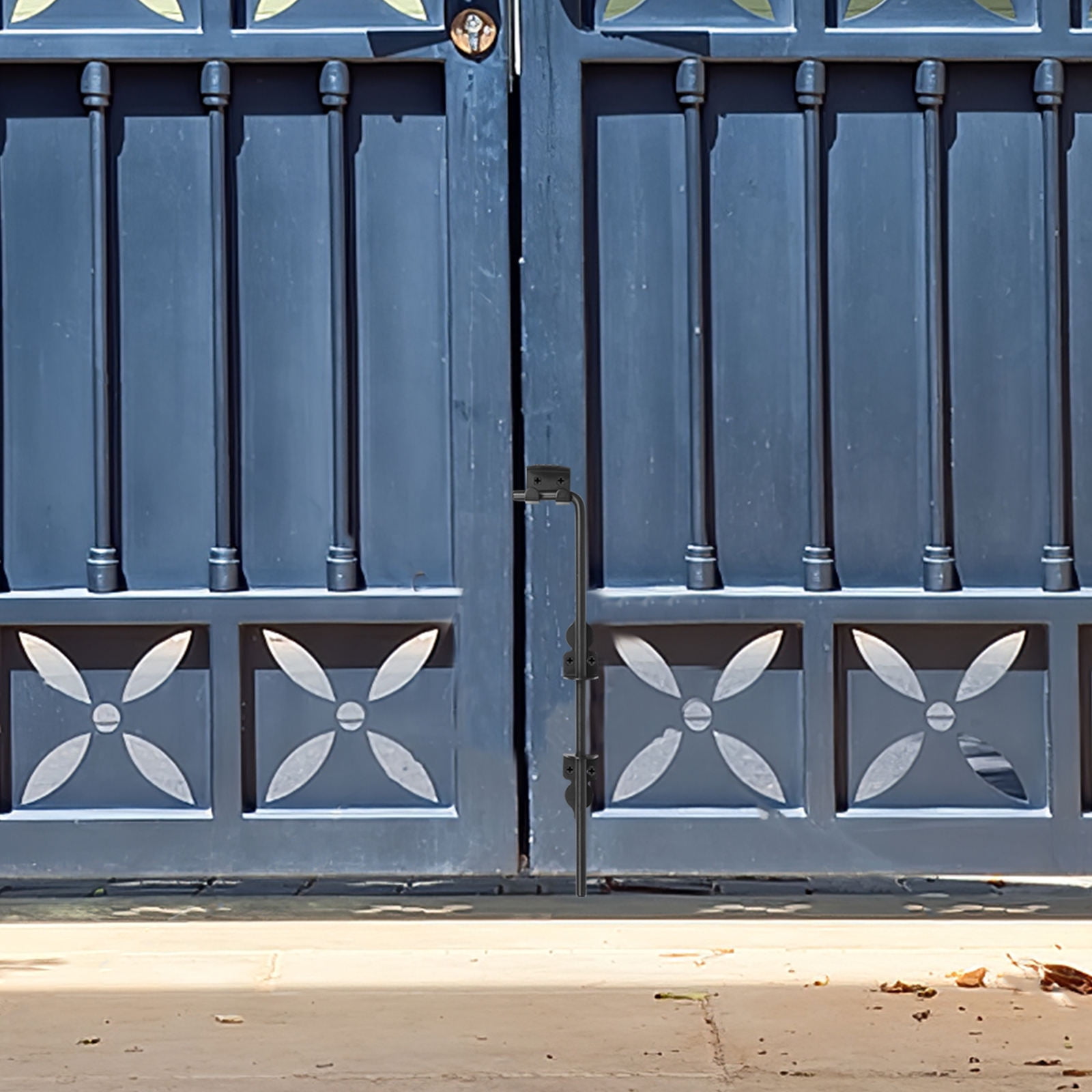 Raindrops Heavy Duty Gate Bolt Drop Rod Steel Gate Latch 18-Inch Wood ...