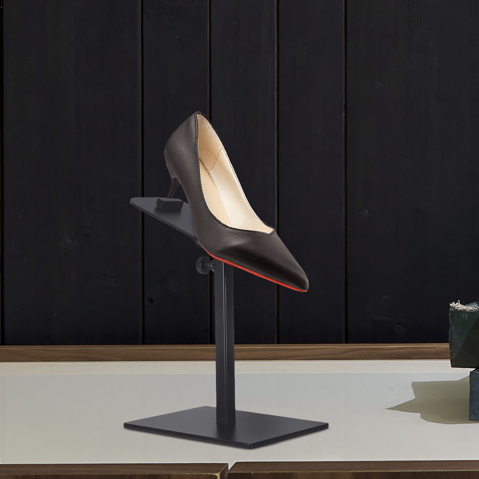 Raindrops Height Adjustable Shoe Display Stand Stainless Steel Shoe ...