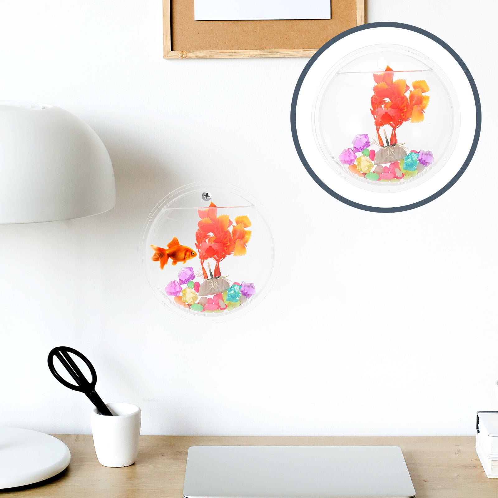 Raindrops Hemispherical Acrylic Fish Tank Wall with Smooth Curves for ...