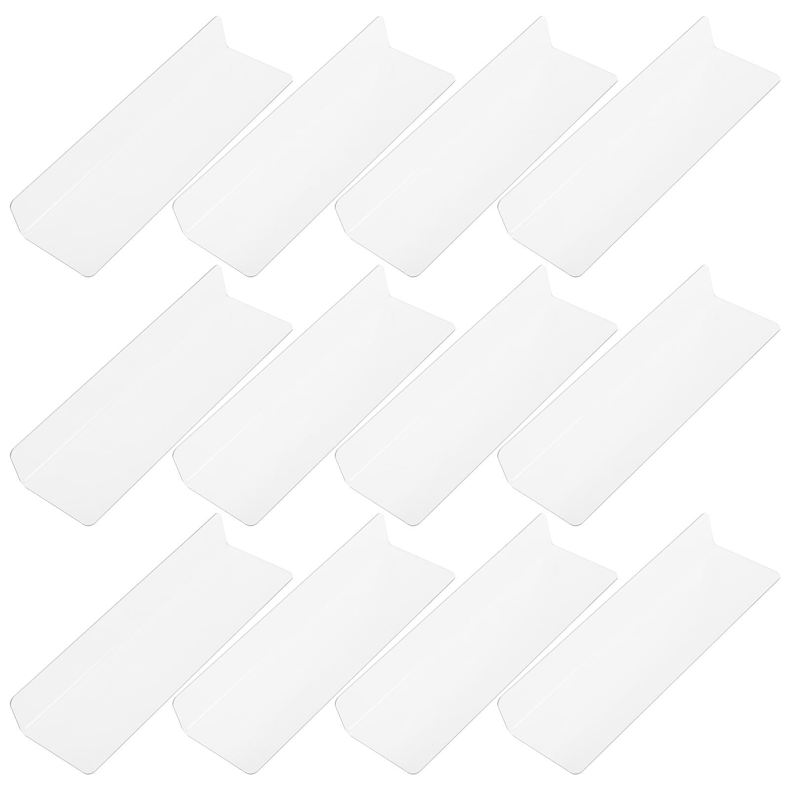 Raindrops Hemoton 12pcs Retail Shelf Dividers Plastic L Shaped Dividers ...