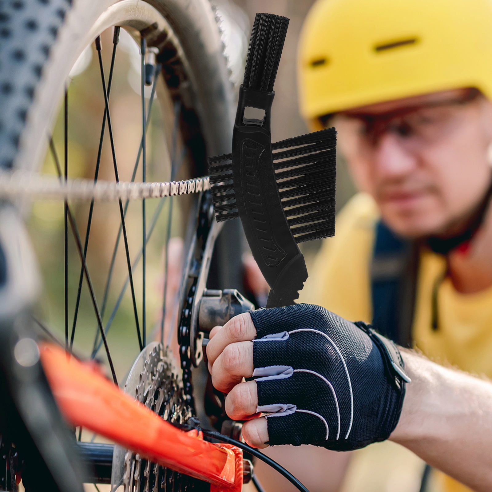 Raindrops Hemoton Set Bike Chain Cleaning Brush for Mountain and Road ...