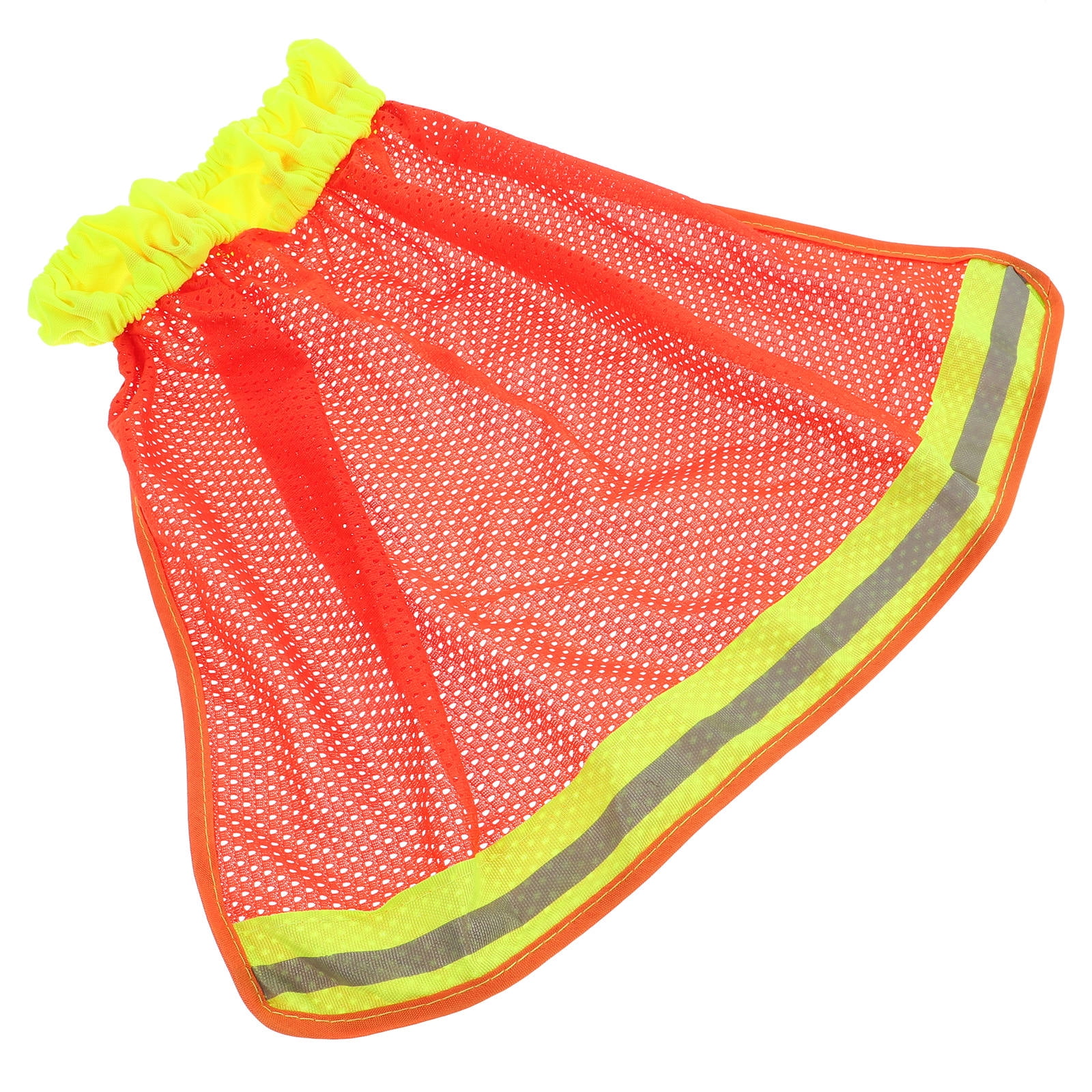 Raindrops Hi Visibility Mesh Neck Shield With Reflective Strip Hard Hat ...