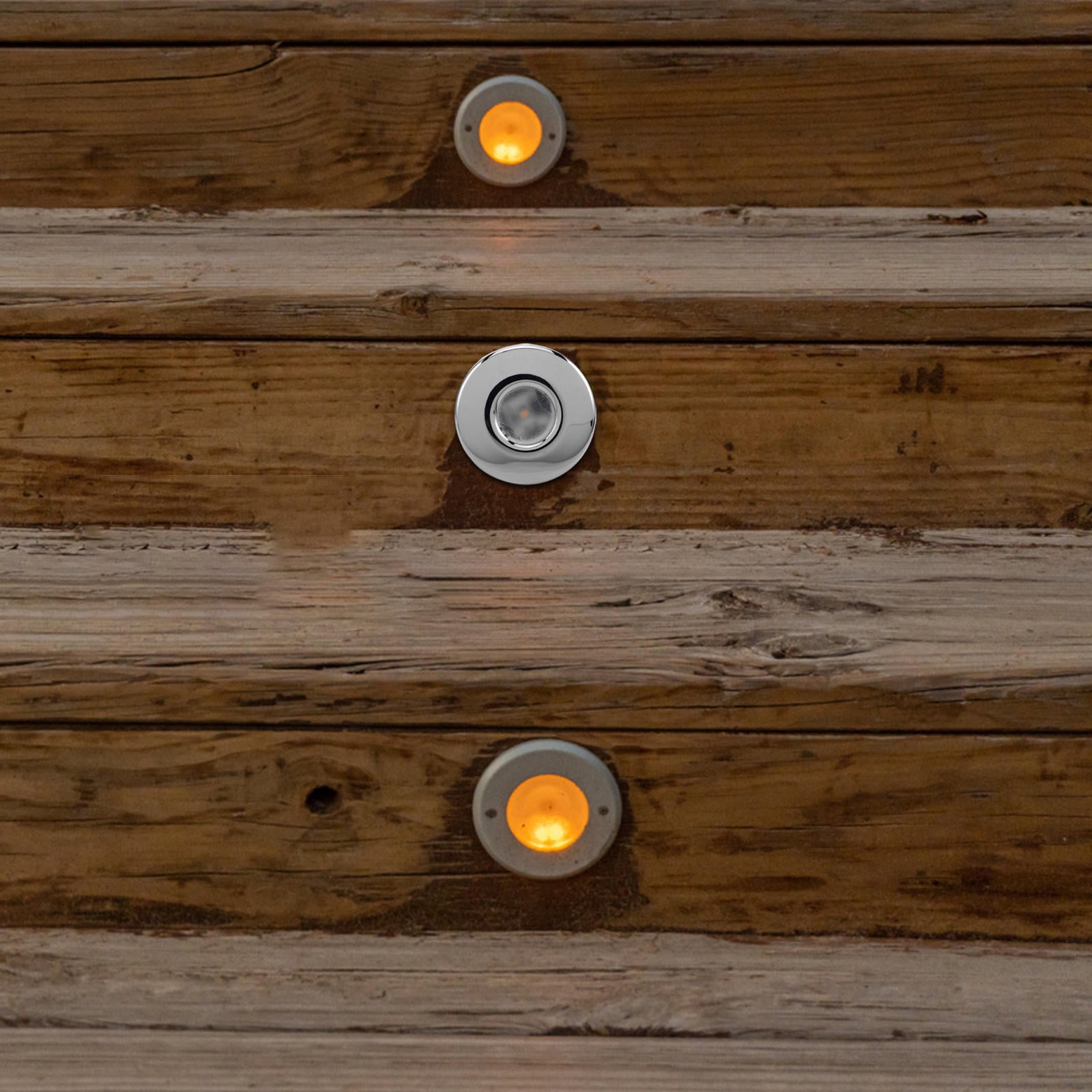 Raindrops High Brightness Led Recessed Step Light Waterproof Deck Light ...