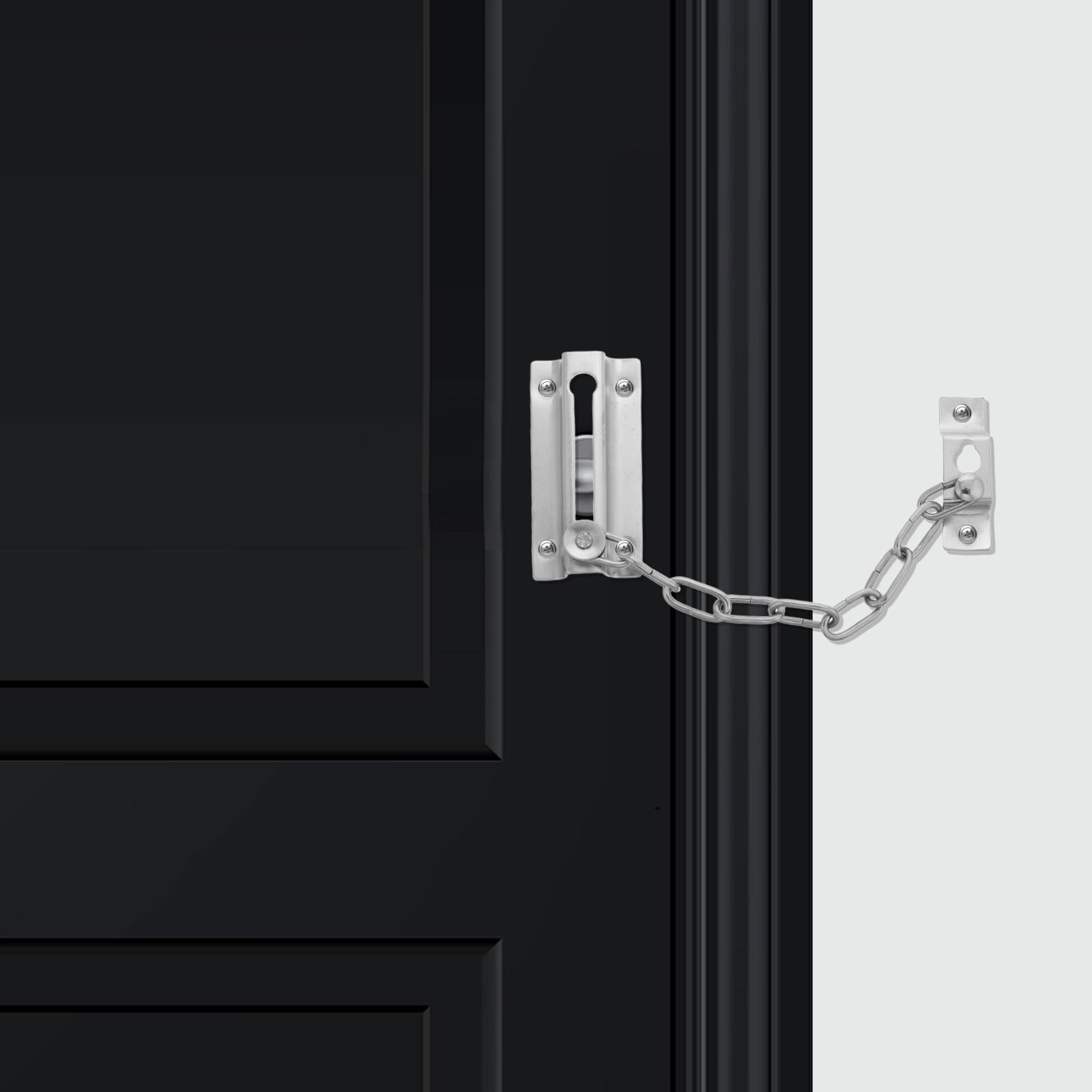 Raindrops Home Office Stainless Steel Security Slide Bolt Door Chain ...