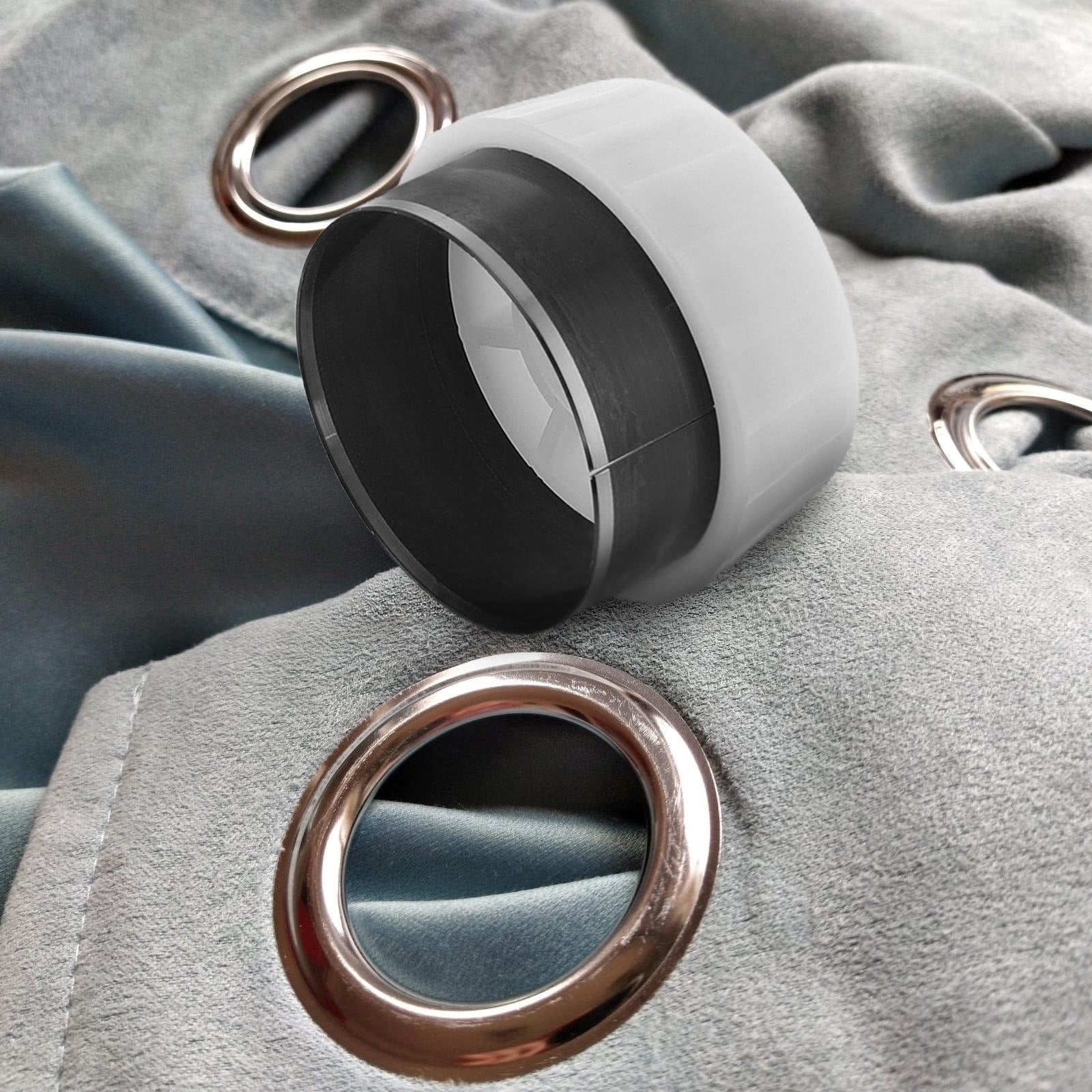 Raindrops Home Use Manual Curtain Punch Machine DIY Roman Ring Grommet ...