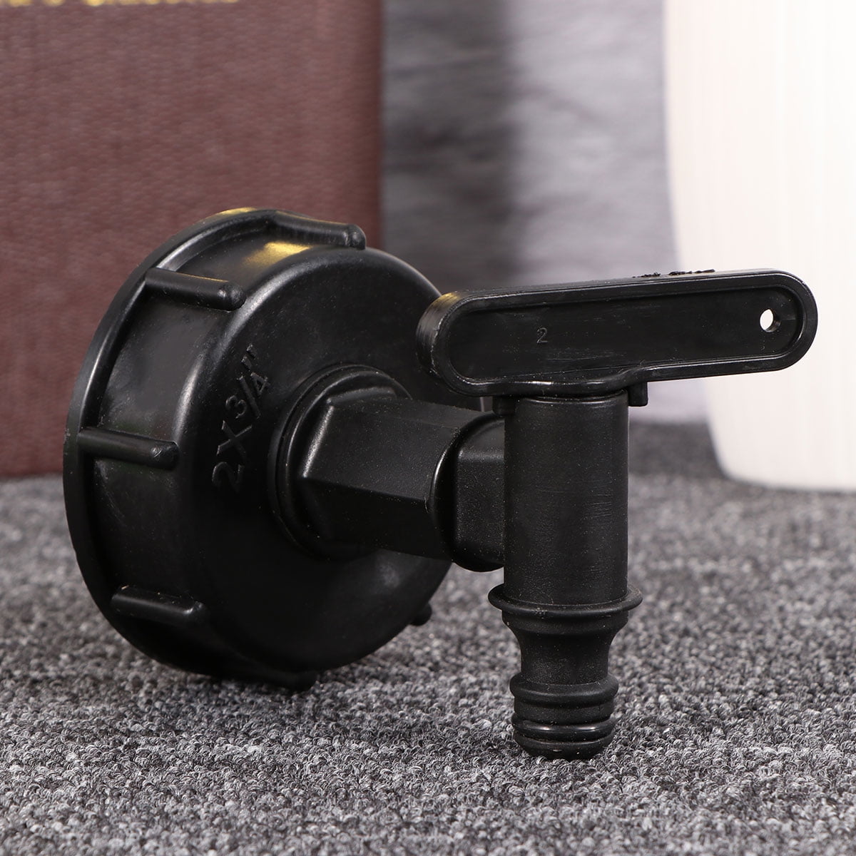 Raindrops Hose Adapter Connector Garden Faucet Garden Tap Adapter Black ...