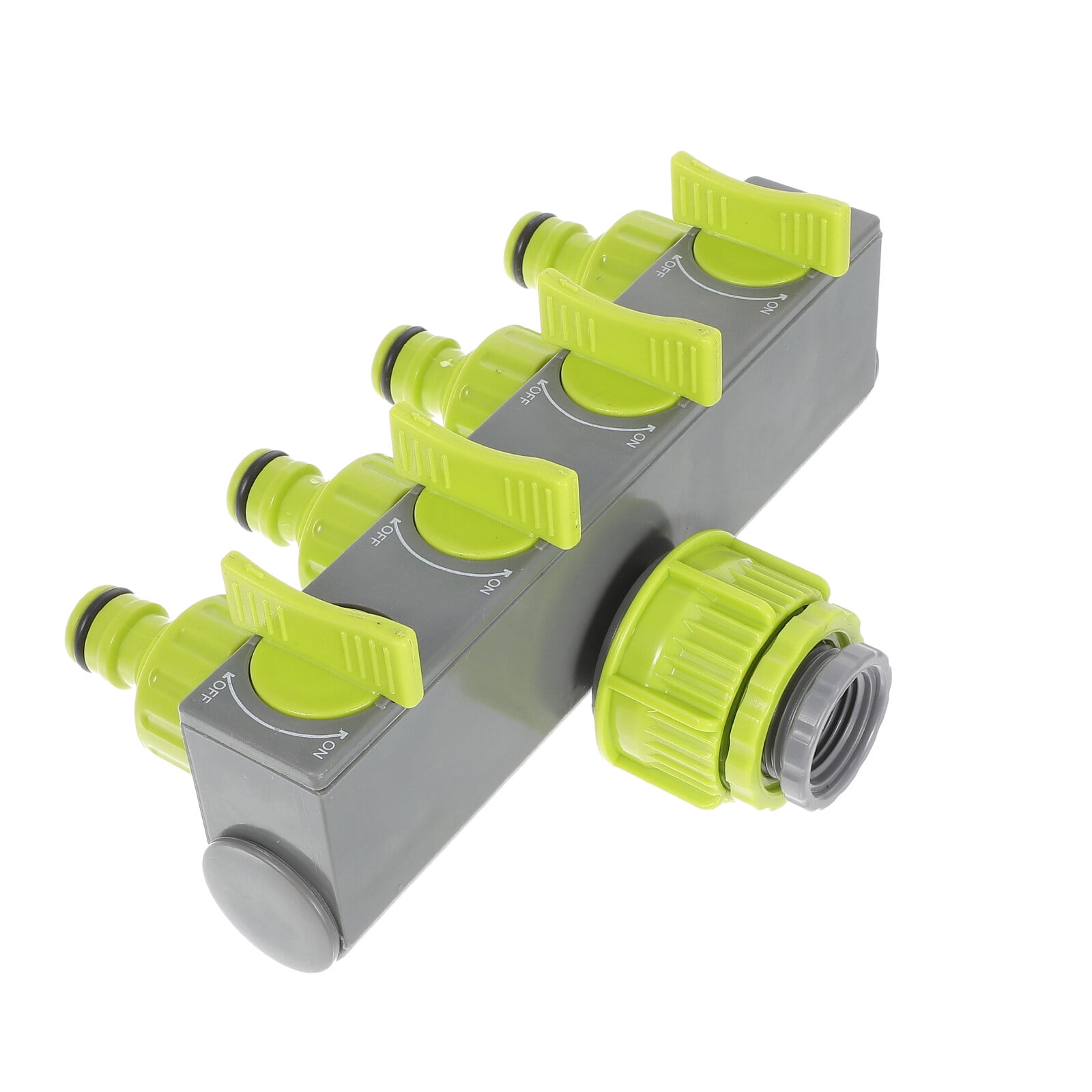 Garden Hose Splitter Heavy Duty 4 Way Y Adapter for Faucet ABS Material ...