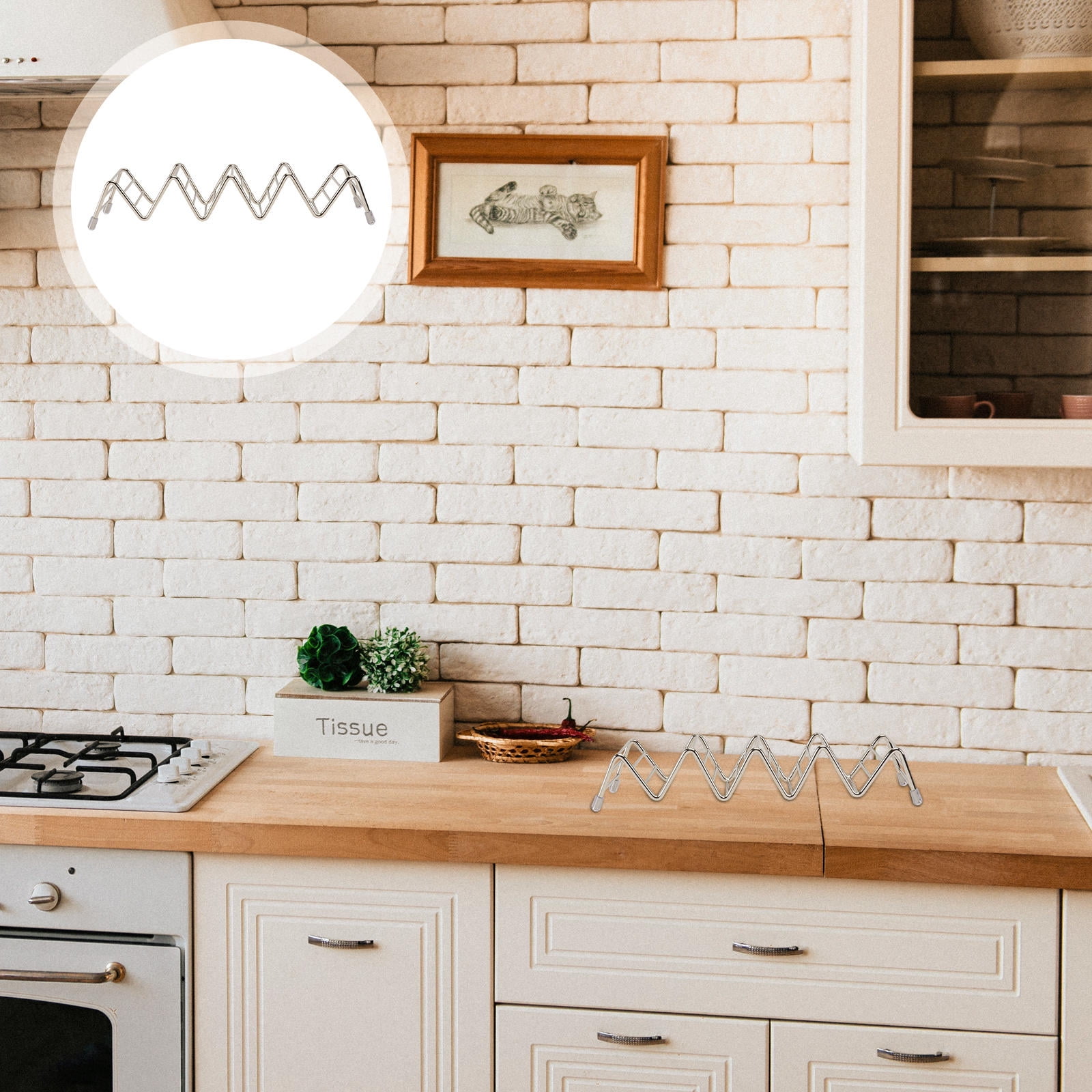 Raindrops Hot Frying Food Rack Pancake Stand Compact Taco Holder ...