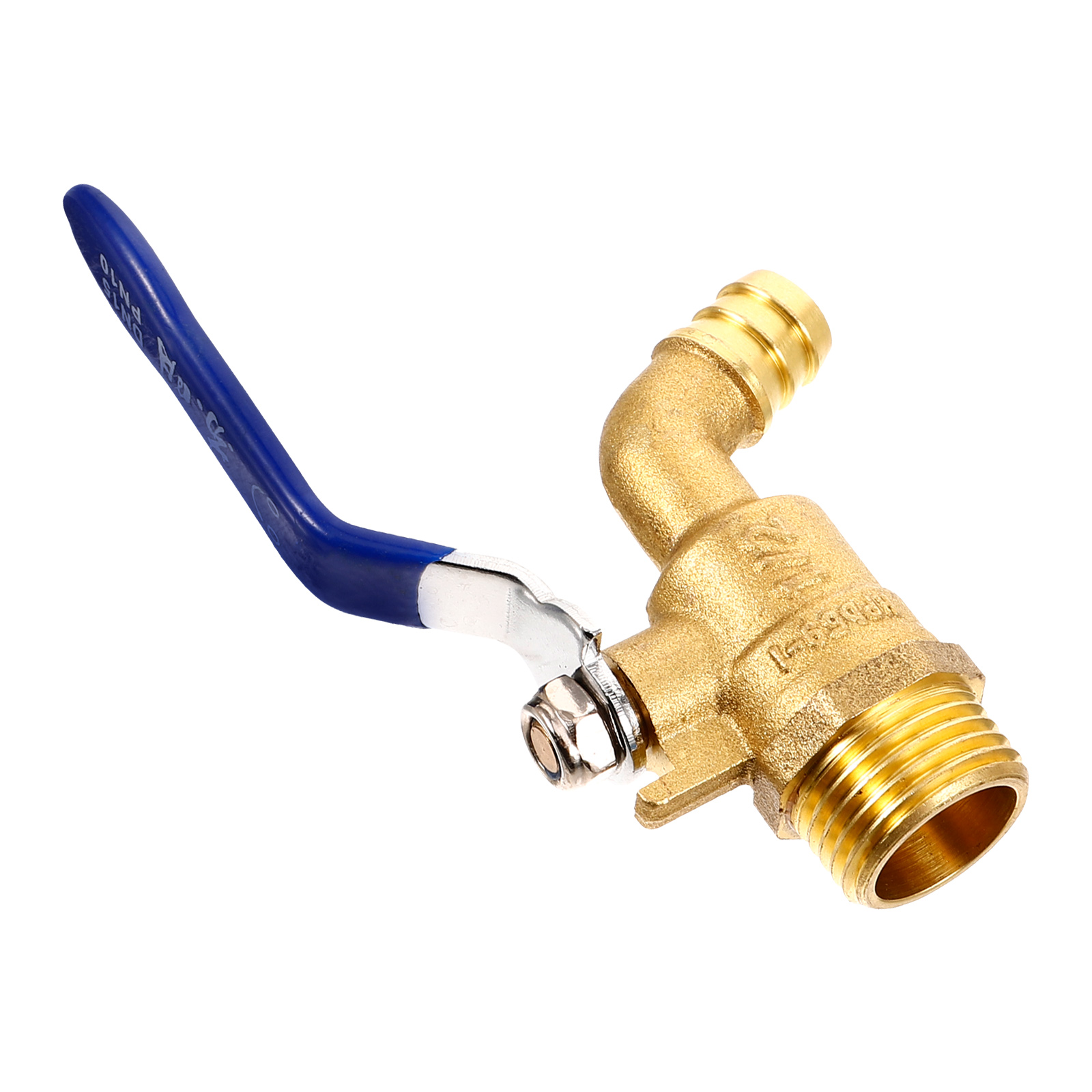 Raindrops Hot Water Tap Faucet Hose Bib Bath Taps for Sink Tub Golden ...