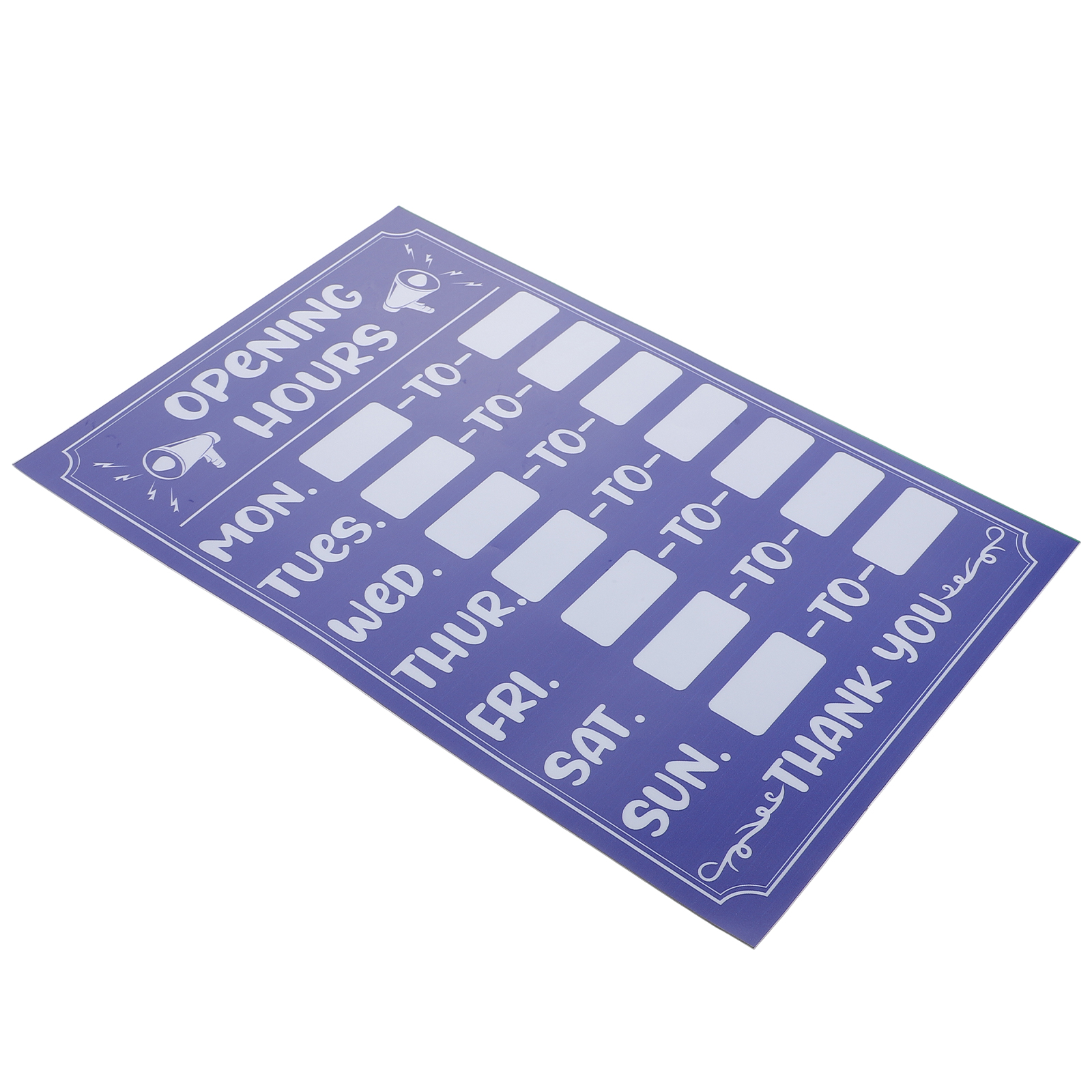 Raindrops Hour Signs with Adhesive Rewritable Stickers Wheelie Bin Open ...