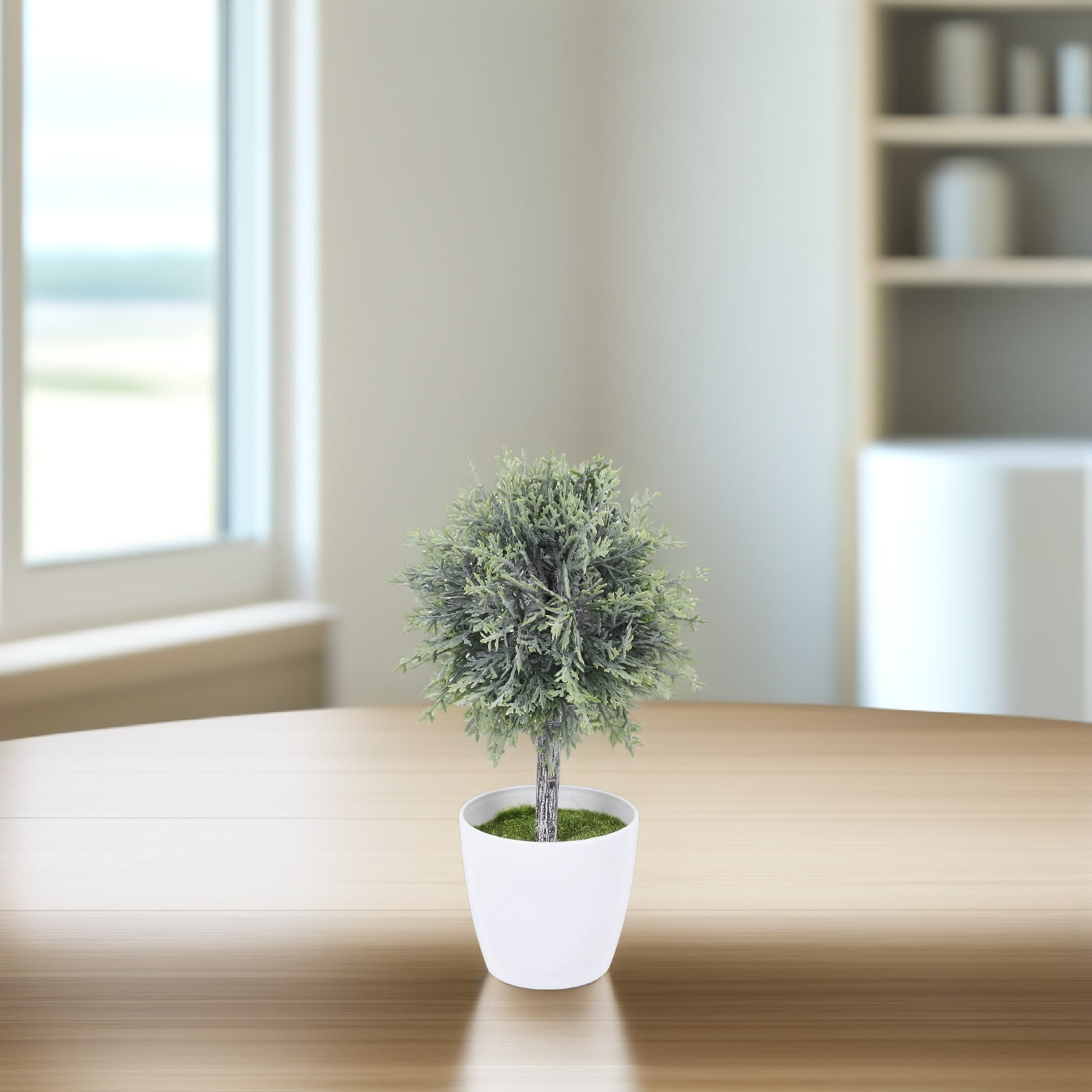 Raindrops House Plants Indoors Decor Artificial Spherical Potted Garden ...