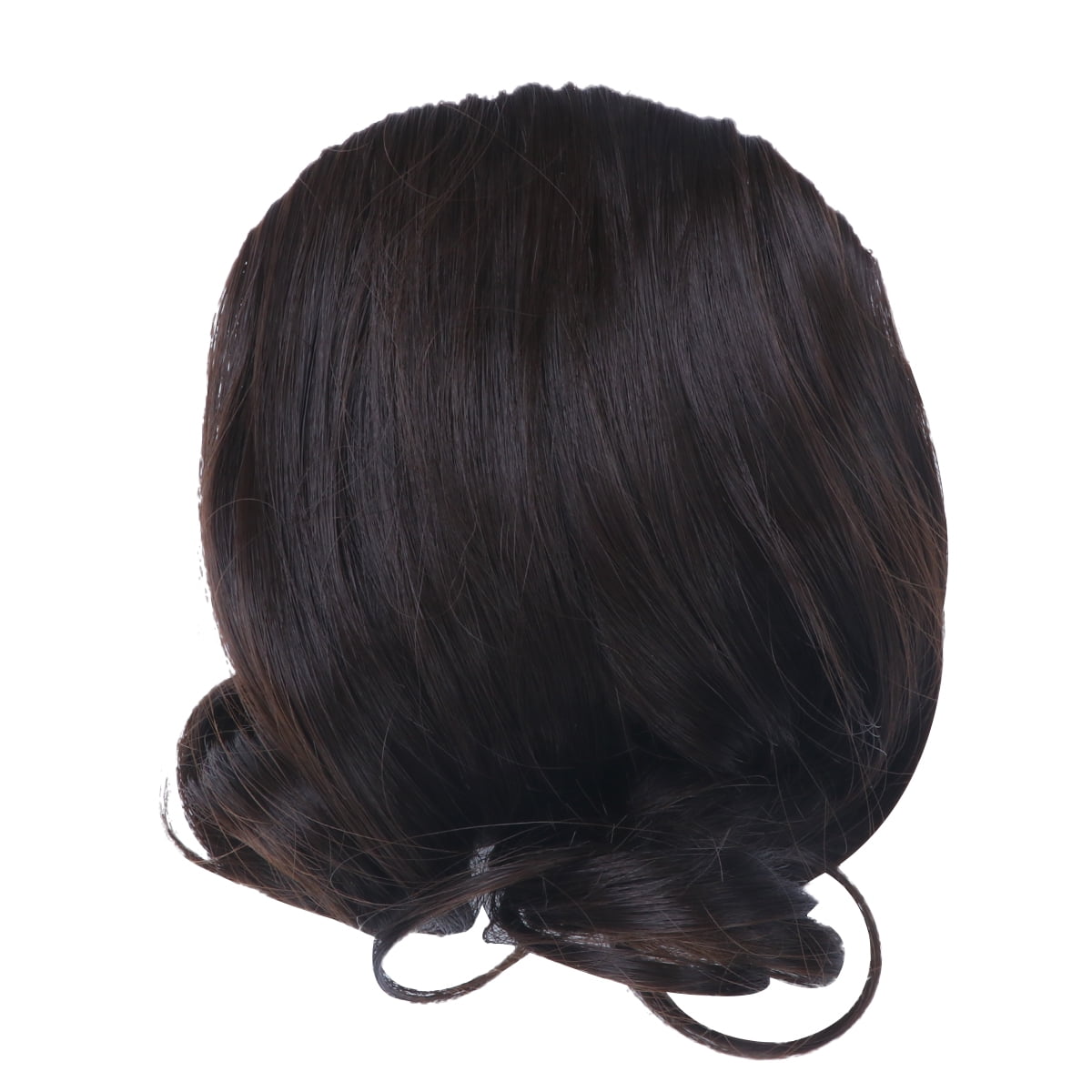 Raindrops Human Ponytail Extension for Black Women Toppers Wig with ...