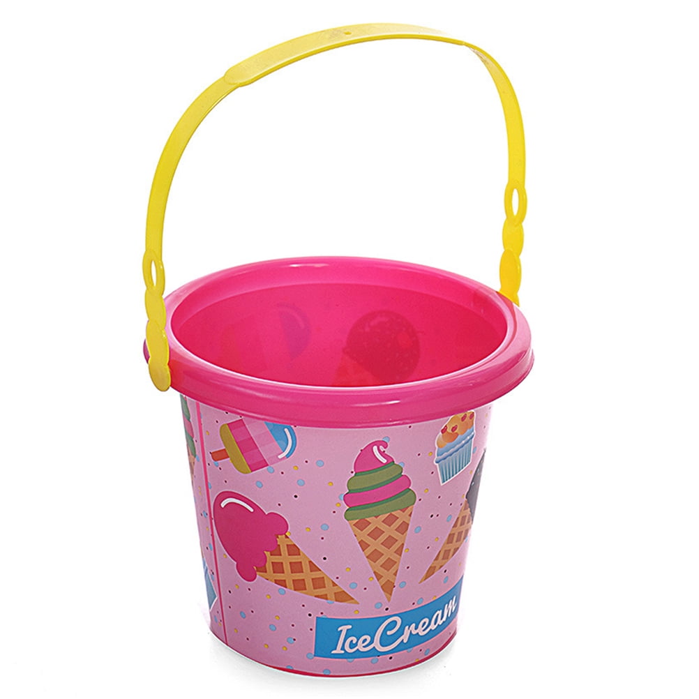 Raindrops Ice Cream Beach Bucket Toy Made of Plastic for Kids Playing ...