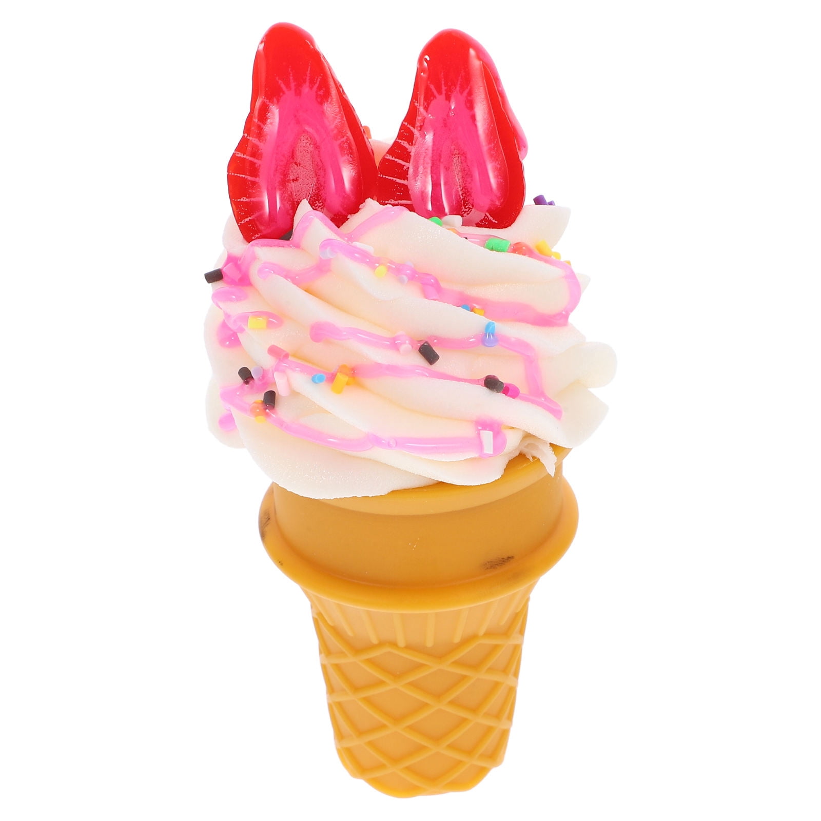 Raindrops Ice Cream Cone Prop Simulation Ice Cream Cold Dessert Model ...