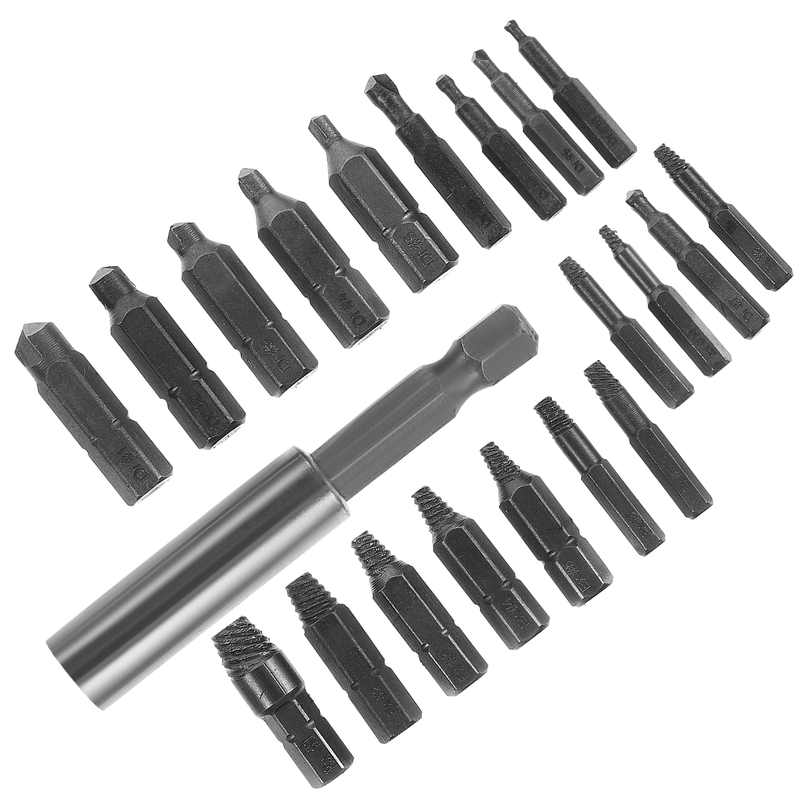 Raindrops Impact Wrench Ratchet Screw Extractor Rusty Bolt Remover ...