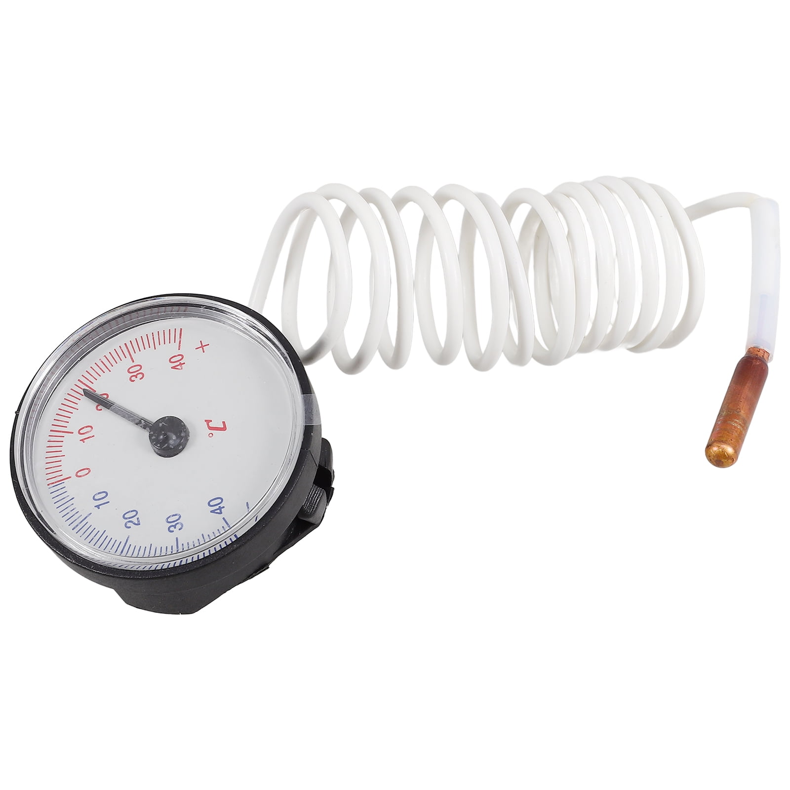 Raindrops Indoor Thermometer 1 Set Small Digital Round Temperature ...