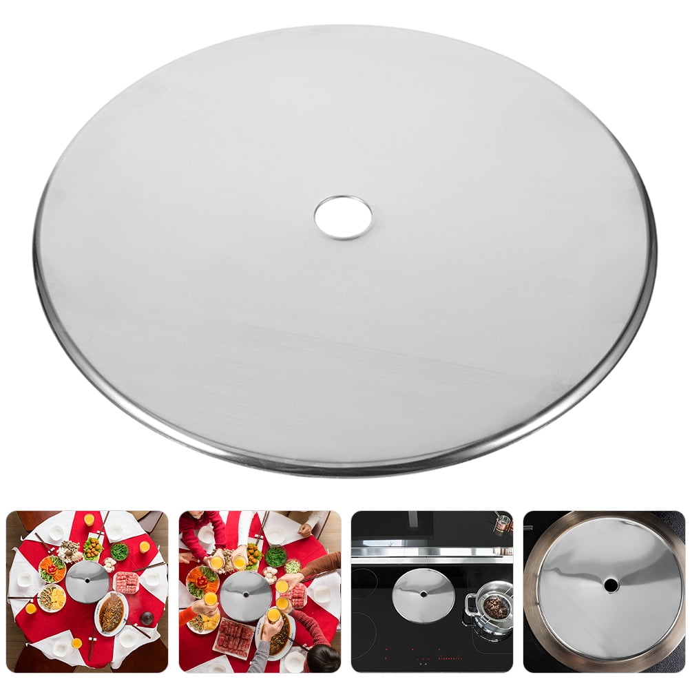 Raindrops Induction Cooker Fitting Hotpot Sinking Ring Lid Heat Silver ...
