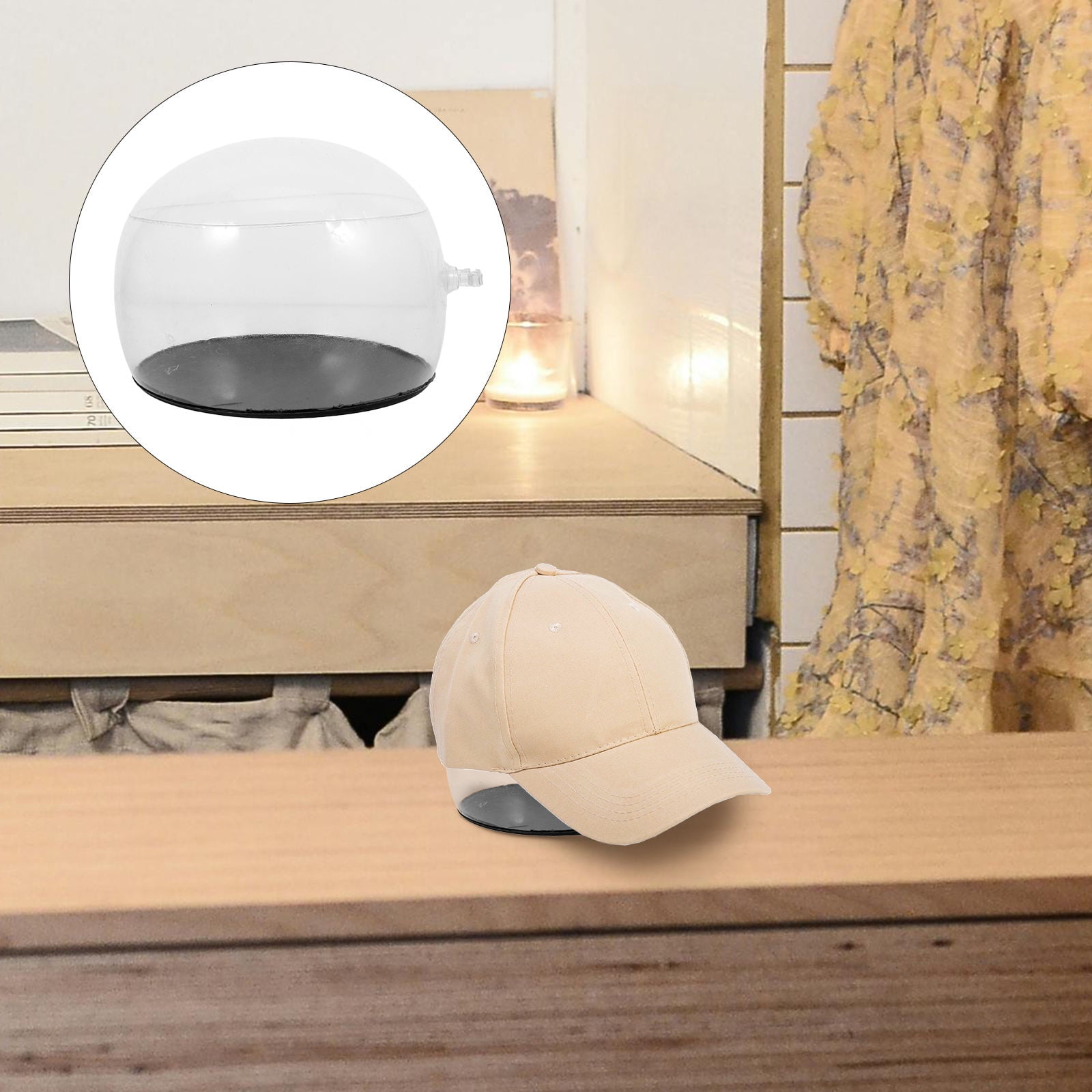 Raindrops Inflatable Hat Stand Hat Shaper Caps Hat Rack Hat Display ...