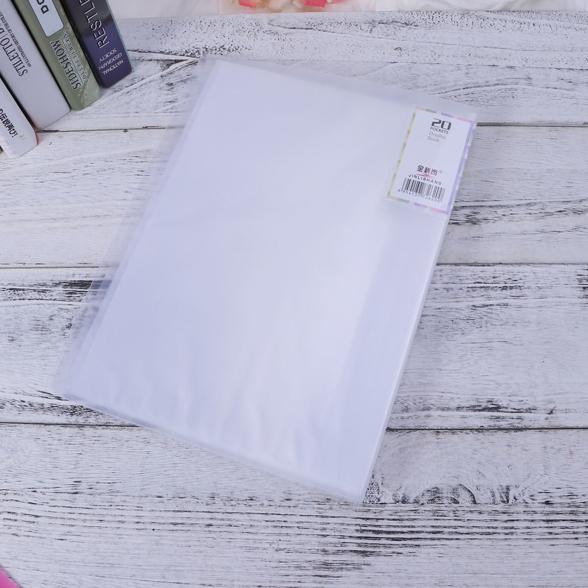 Raindrops Information Booklet Set of 20 Pages in White for Storage A4 ...
