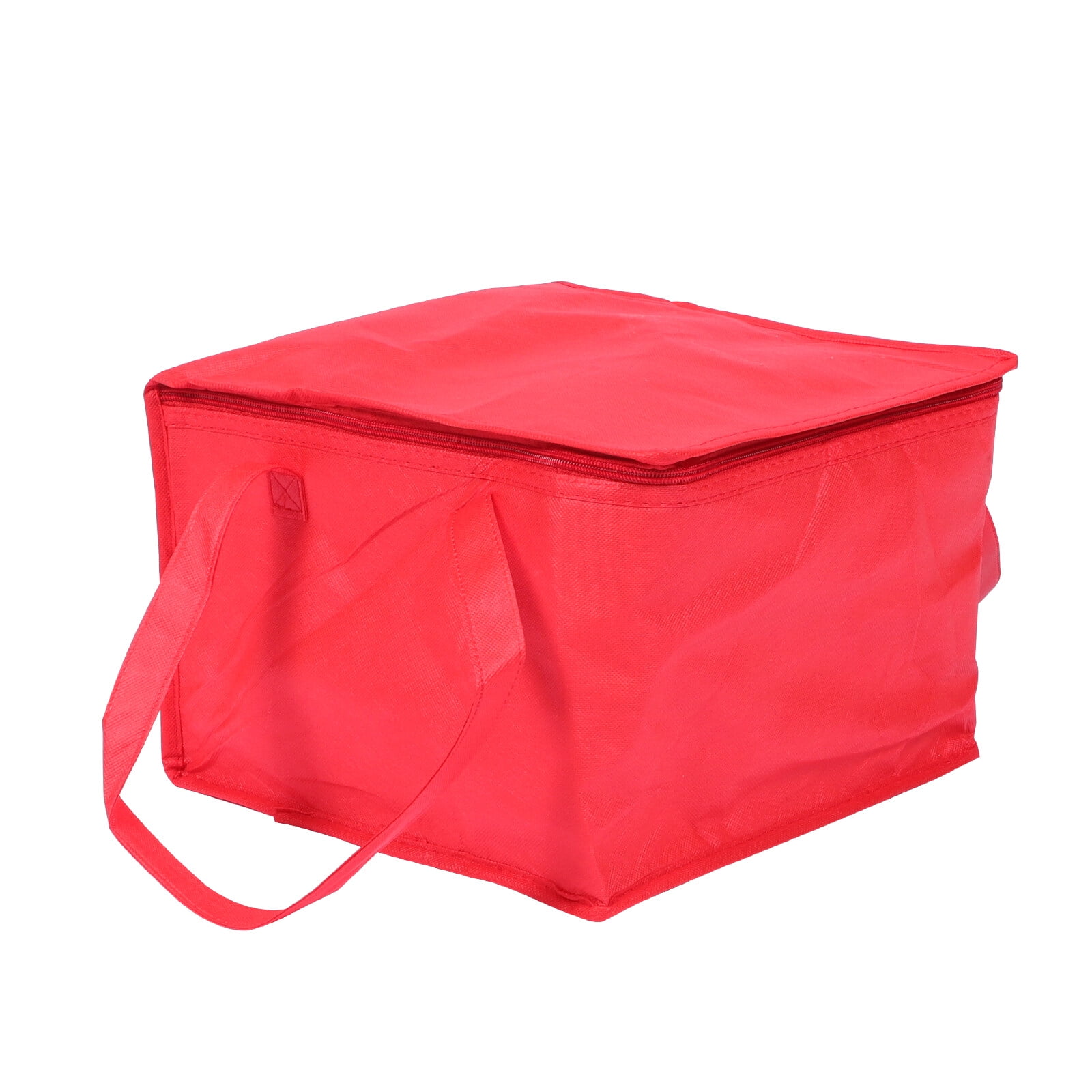 Raindrops Insulated Delivery Bag - Hot/Cold Storage Container (Red ...