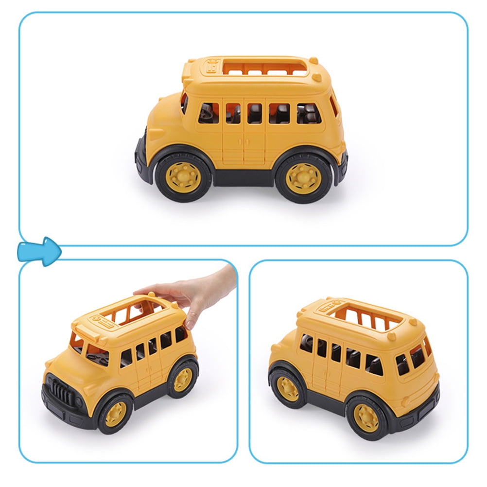 Raindrops Interesting Vehicle Toy Creative School Bus Toy Children Car ...