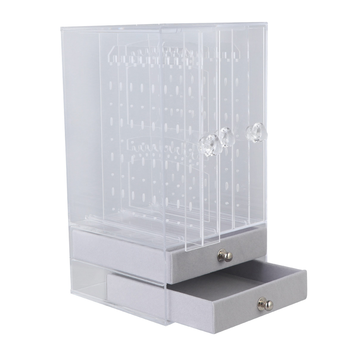 Raindrops Jewelry Display Stand Rechargeable Clock Grinder Wheel Stone ...