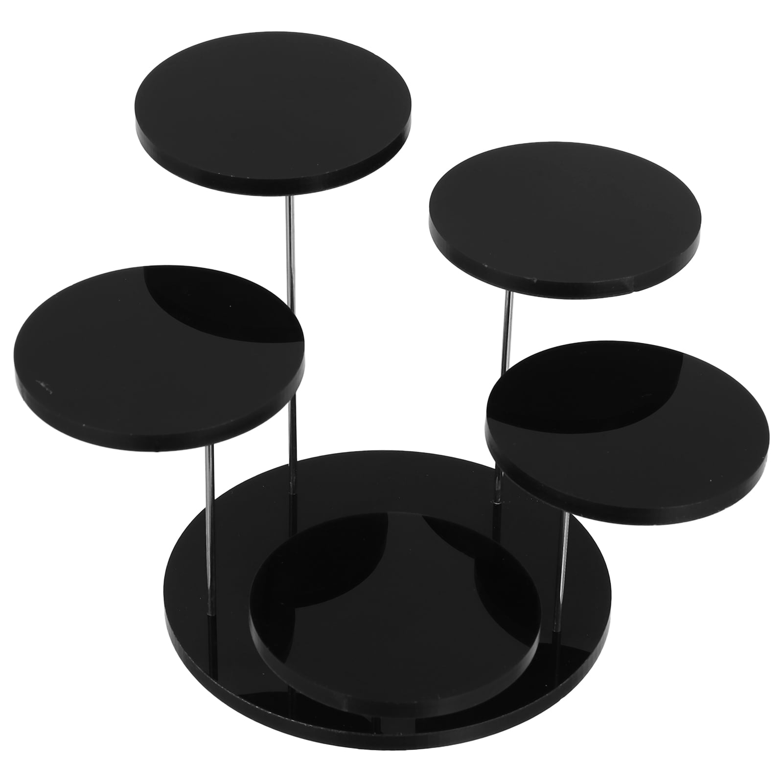 Raindrops Jewelry Stand Pedestal Riser Stand Clear Round Riser Stand ...