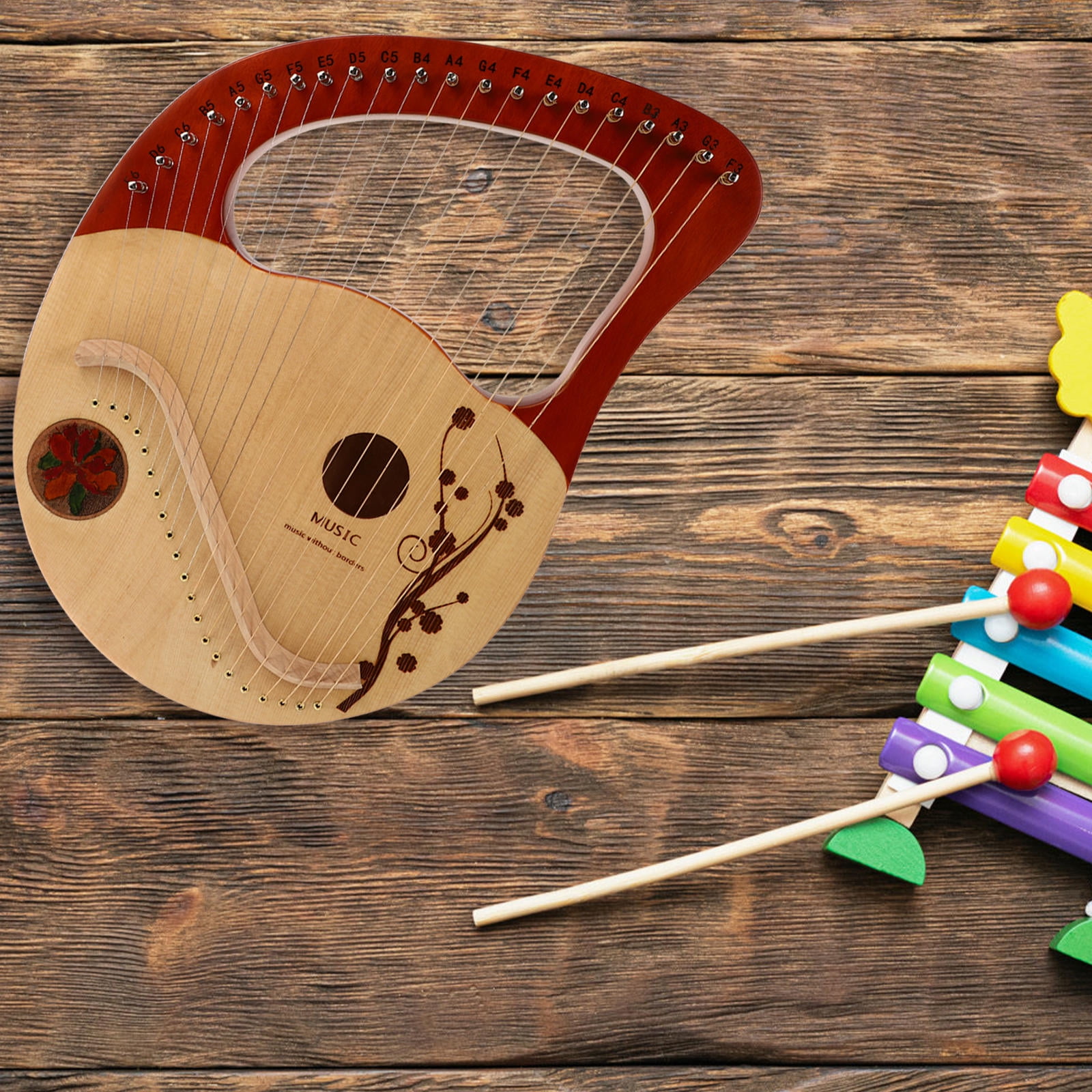 Raindrops 携式竖 Jews Harp Jew's Harp Sturdy Harp Portable Harp 34X29X5CM - Walmart.com