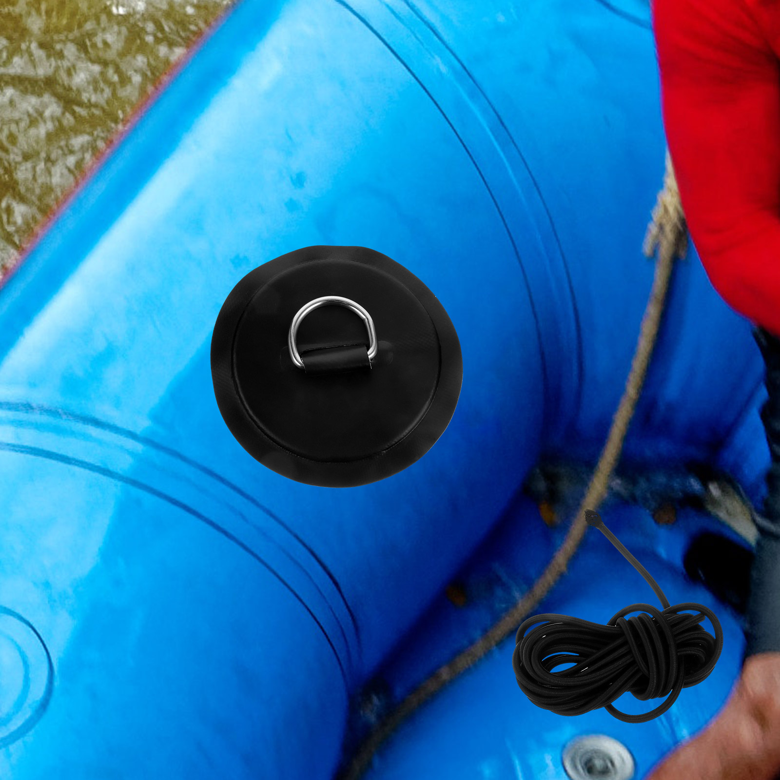 Raindrops Kayak D-Ring Patch Suit for Safety Grab Lines Inflatable Boat ...