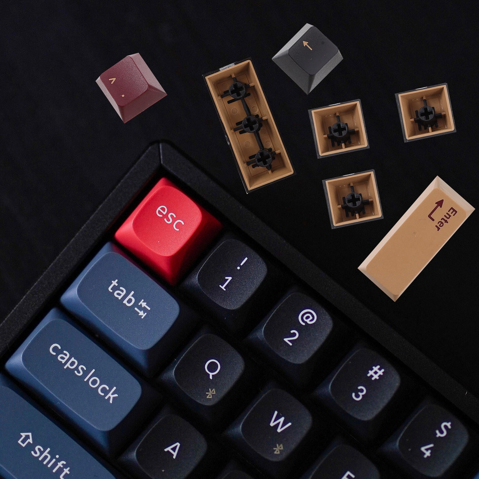 Raindrops Keycap Custom Keyboard Computer Keycaps Mechanical Keyboards ...