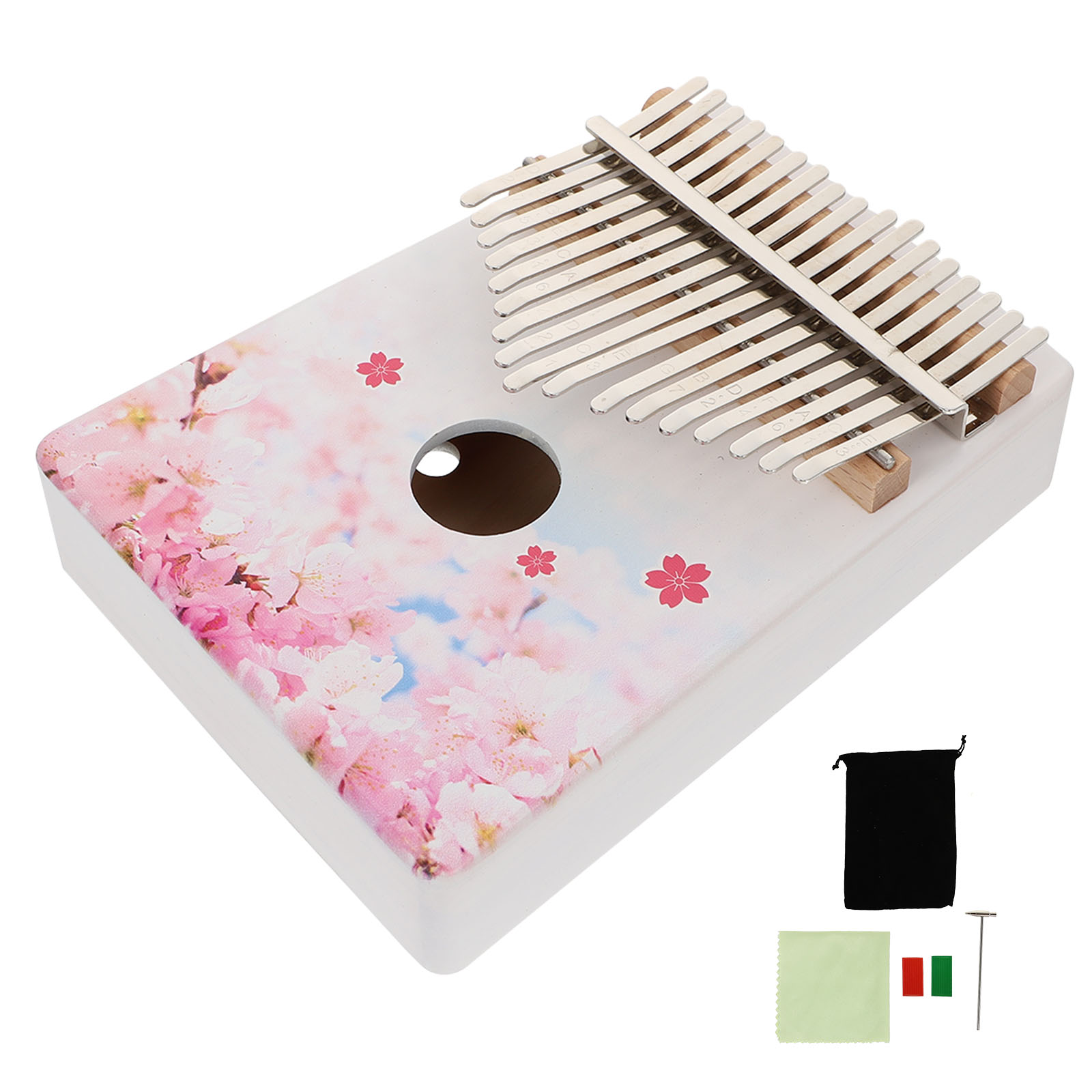Raindrops Keys Finger Kalimba Piano Tuning Multiple Jobs Thumb Popular ...